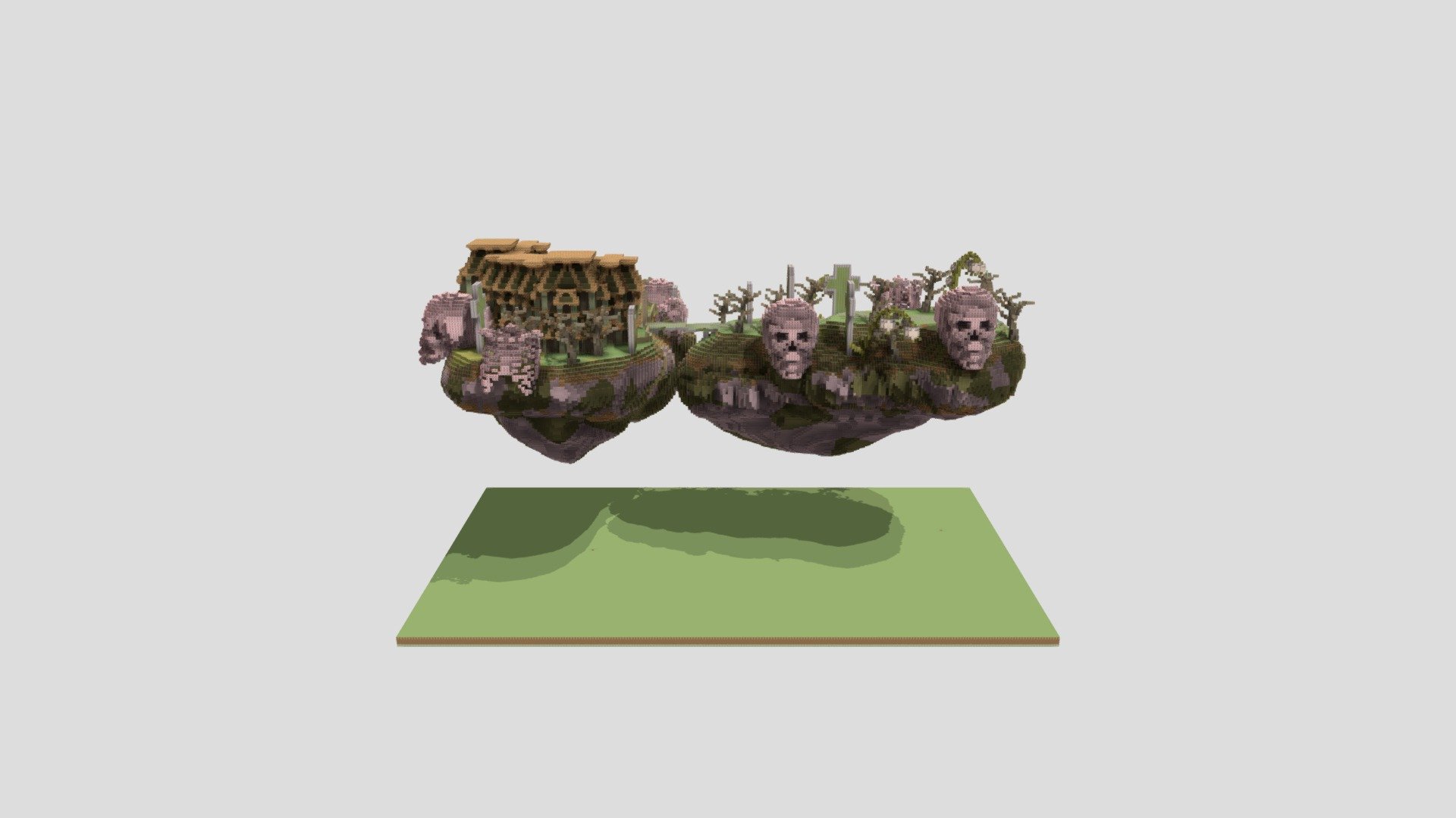 Skull Skyblock Spawn - 3D model by Senior Studios (@seniorstudios ...
