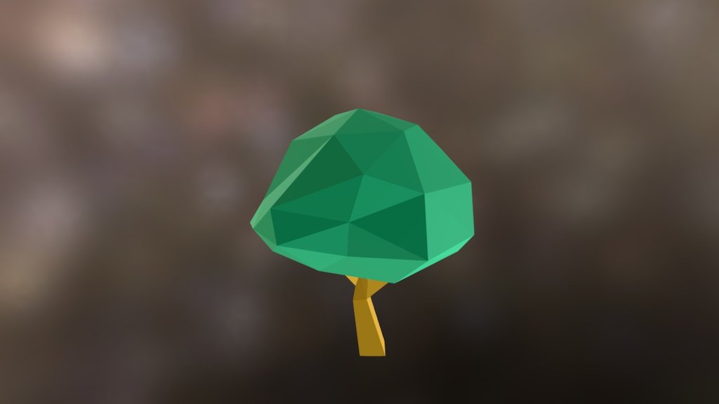 Low Poly Tree 3 - 3D model by griffinhay [7f17658] - Sketchfab