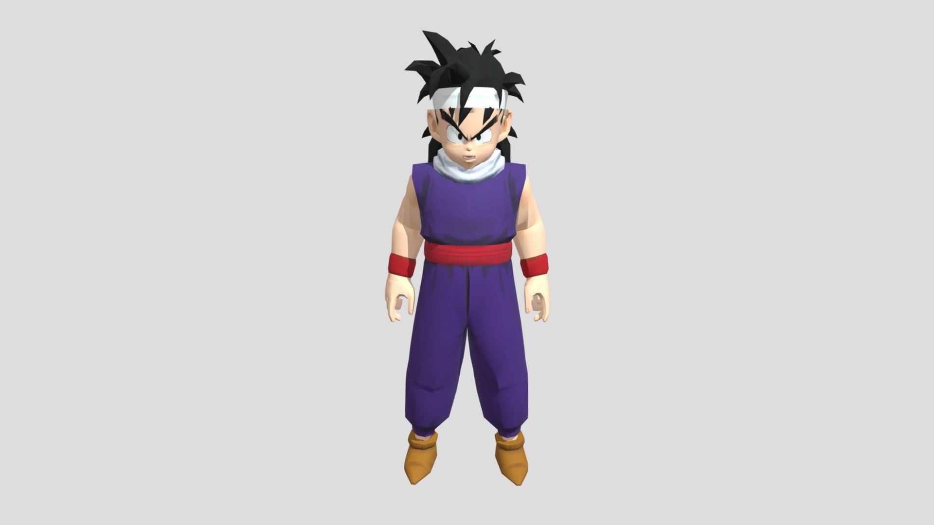 Kid Gohan - Download Free 3D model by Tigerar1 (@allanromanreyes ...