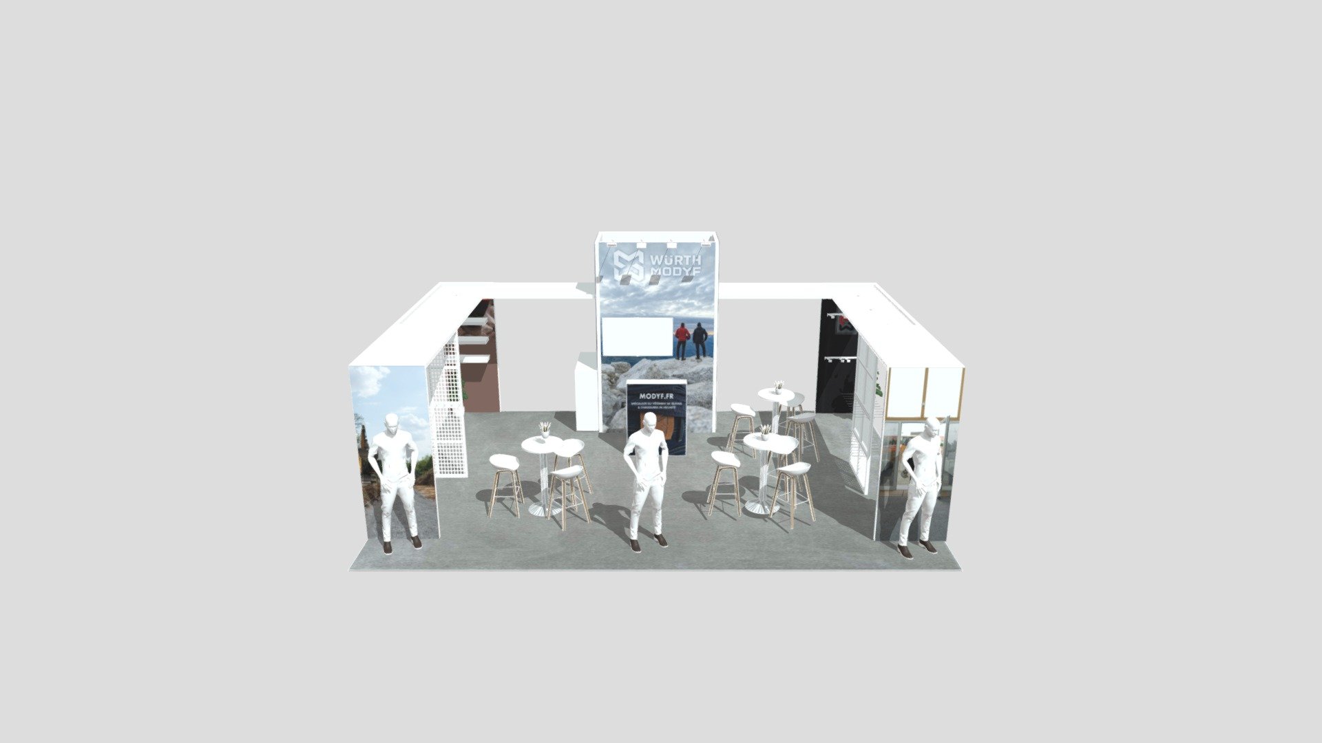 Design wurth Lyon 48m² avec visuel - 3D model by rcgroupe [7f18460 ...