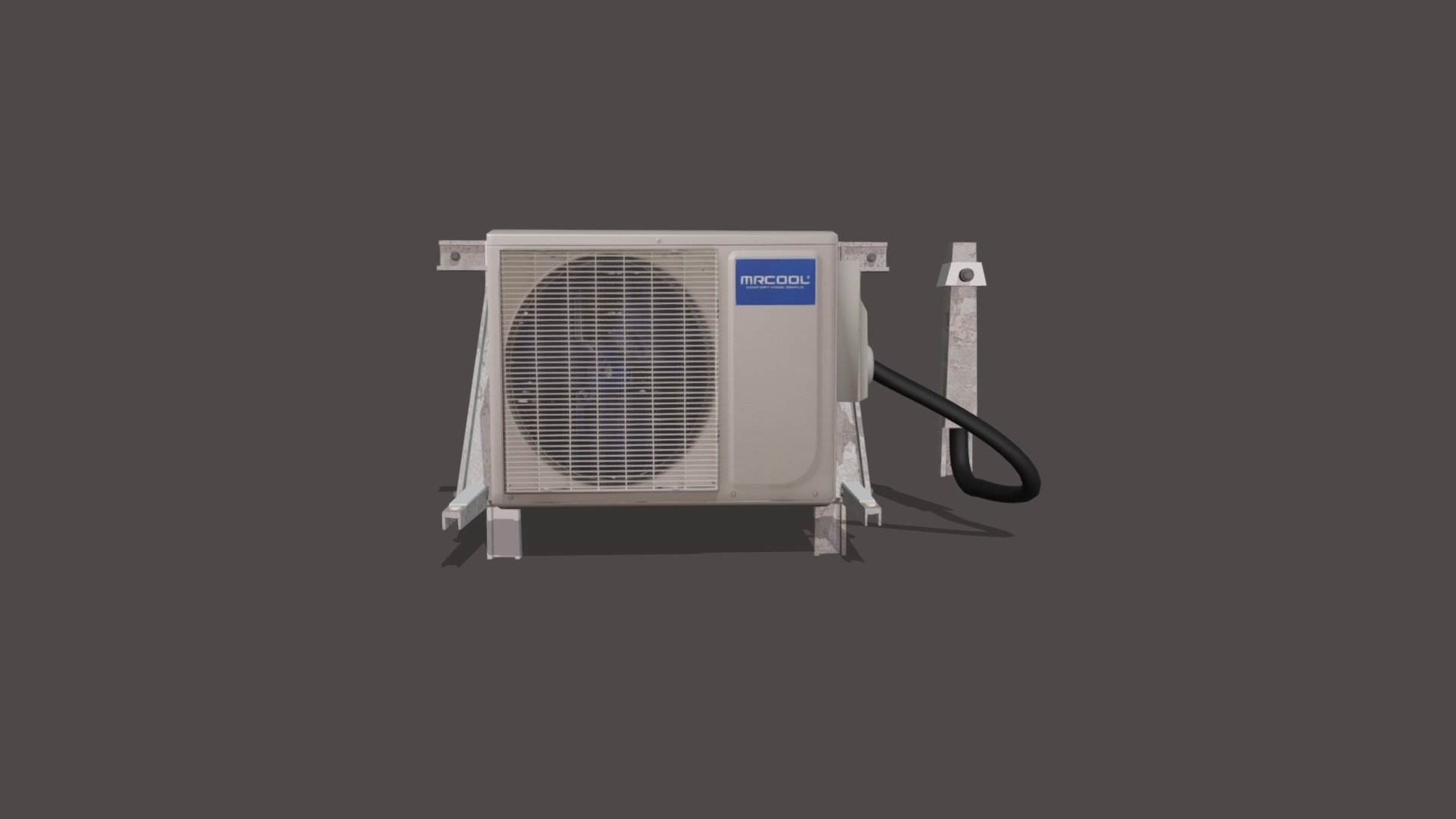 Air_Conditioner - 3D model by CelineHe [7f19079] - Sketchfab