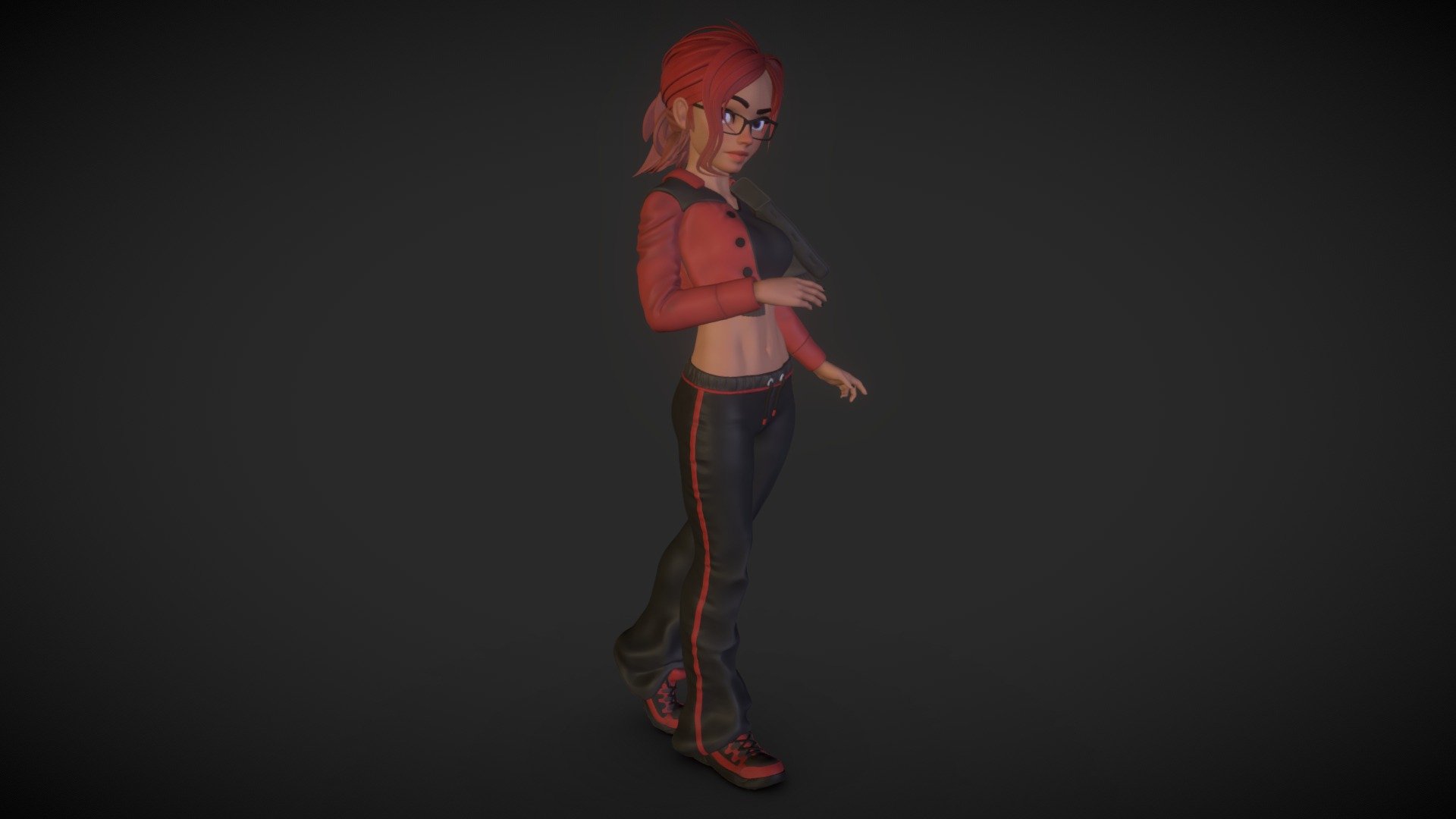 Red - 3D model by Ethan Stubbs (@estubbs3d) [7f192d9] - Sketchfab