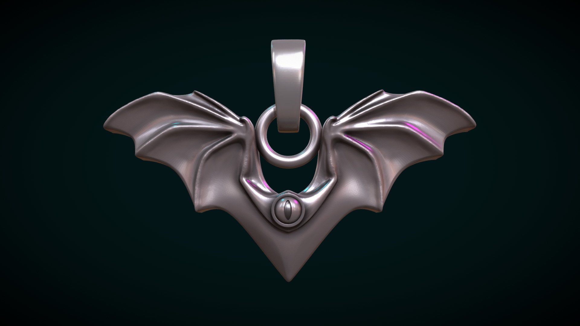 Bat Wings Pendant - 3D model by Skazok [7f1ada4] - Sketchfab