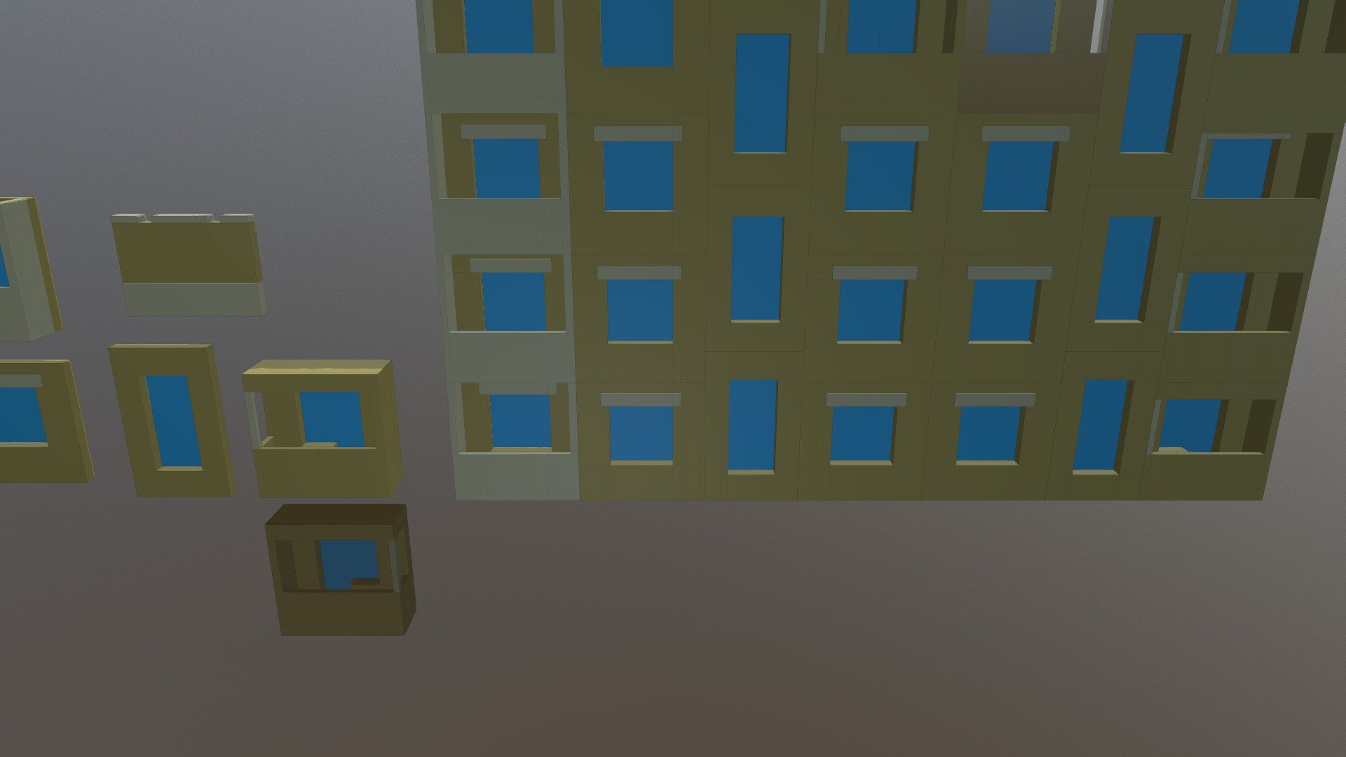Blocks - 3D model by bishop19 [7f1aed9] - Sketchfab