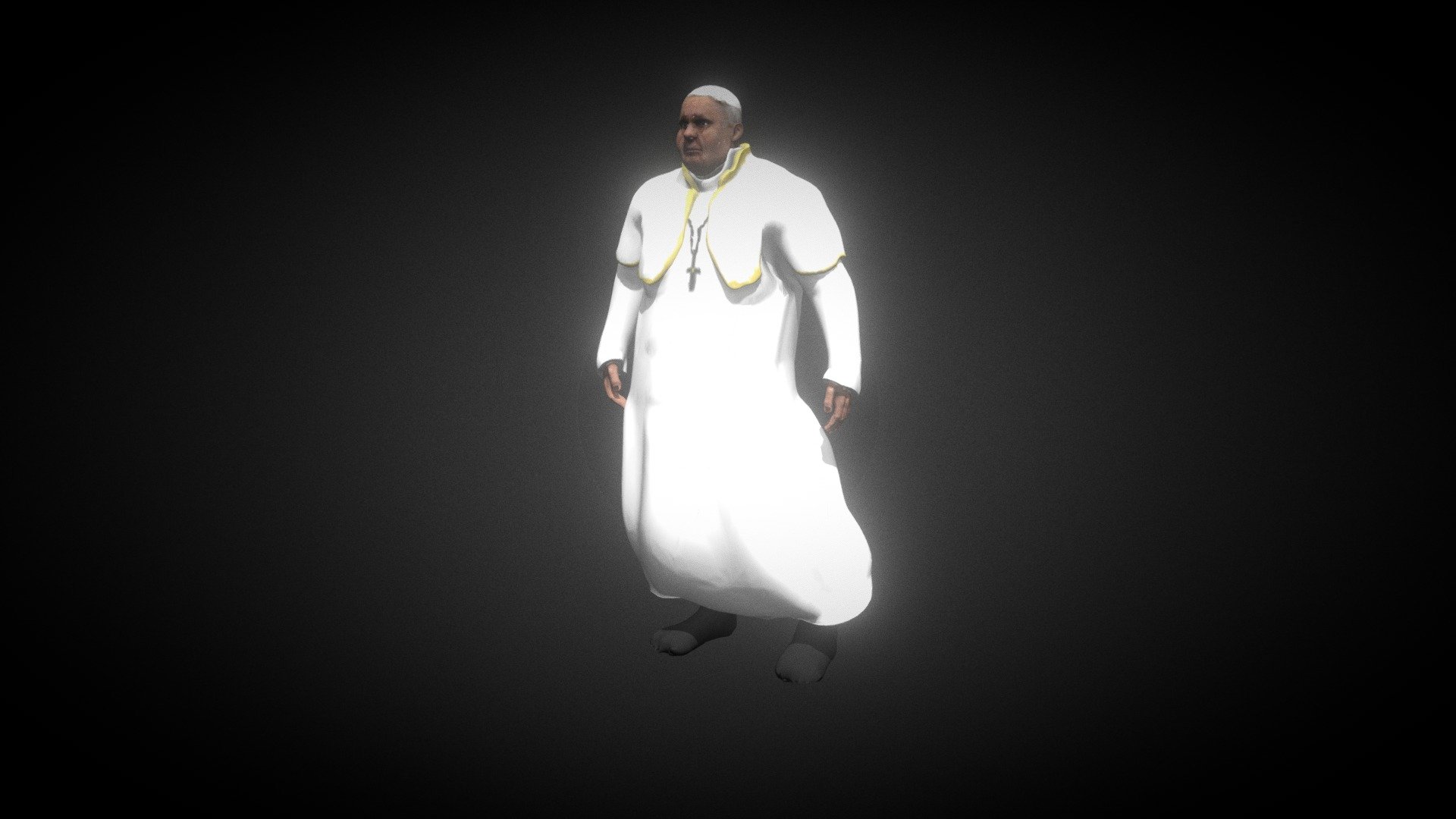 Papa animato - Pope animated - Buy Royalty Free 3D model by ...