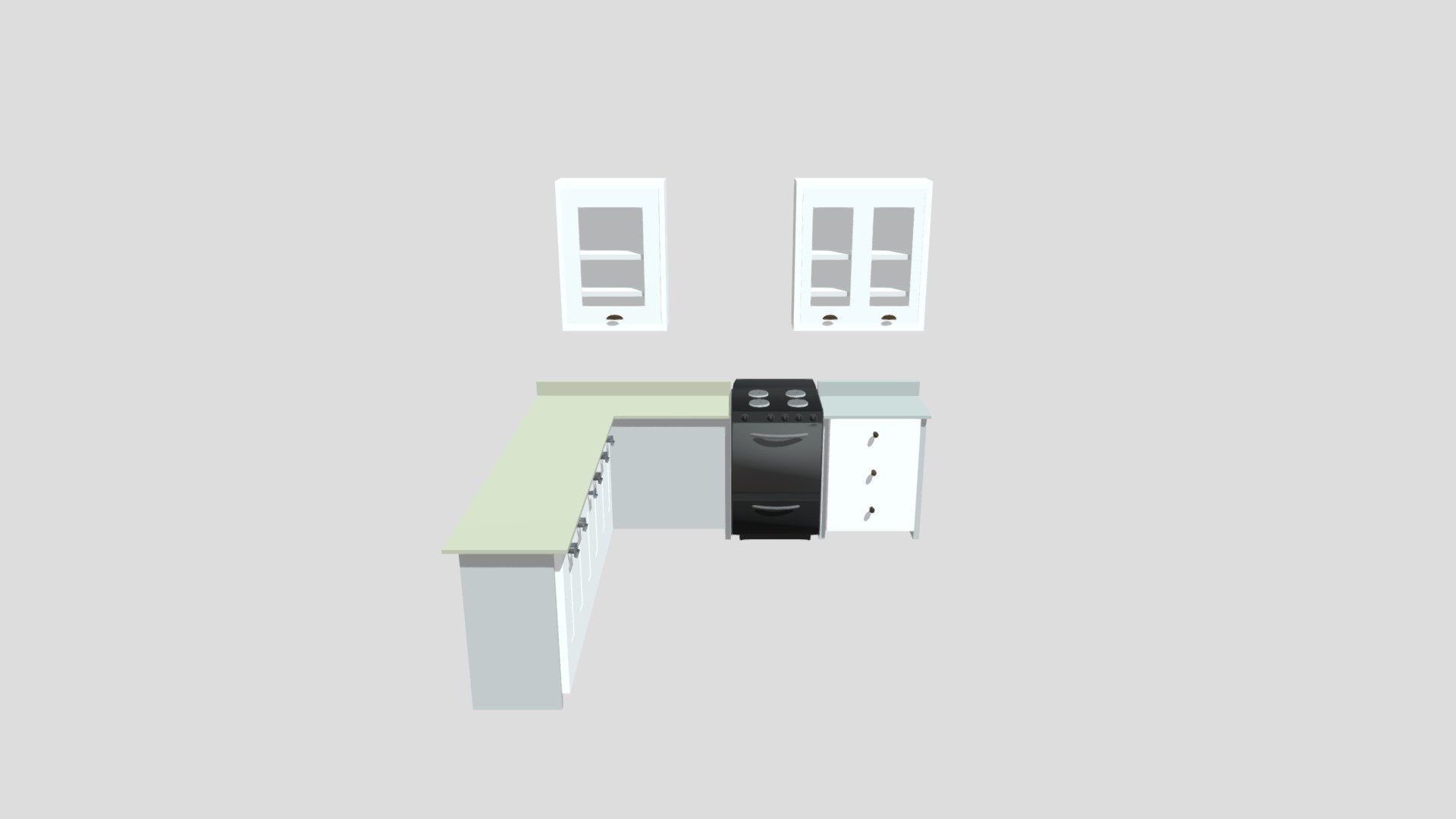 Functional Kitchen Prototype - Year 2020 - 3D model by mayamamaicez ...
