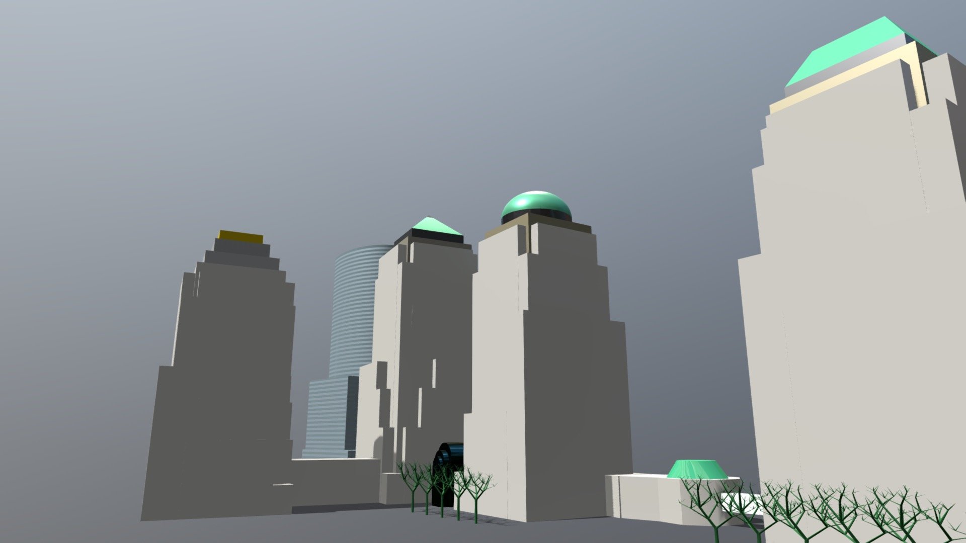 The Brookfield Place - Download Free 3D model by NanoRay [7f1d1e0 ...