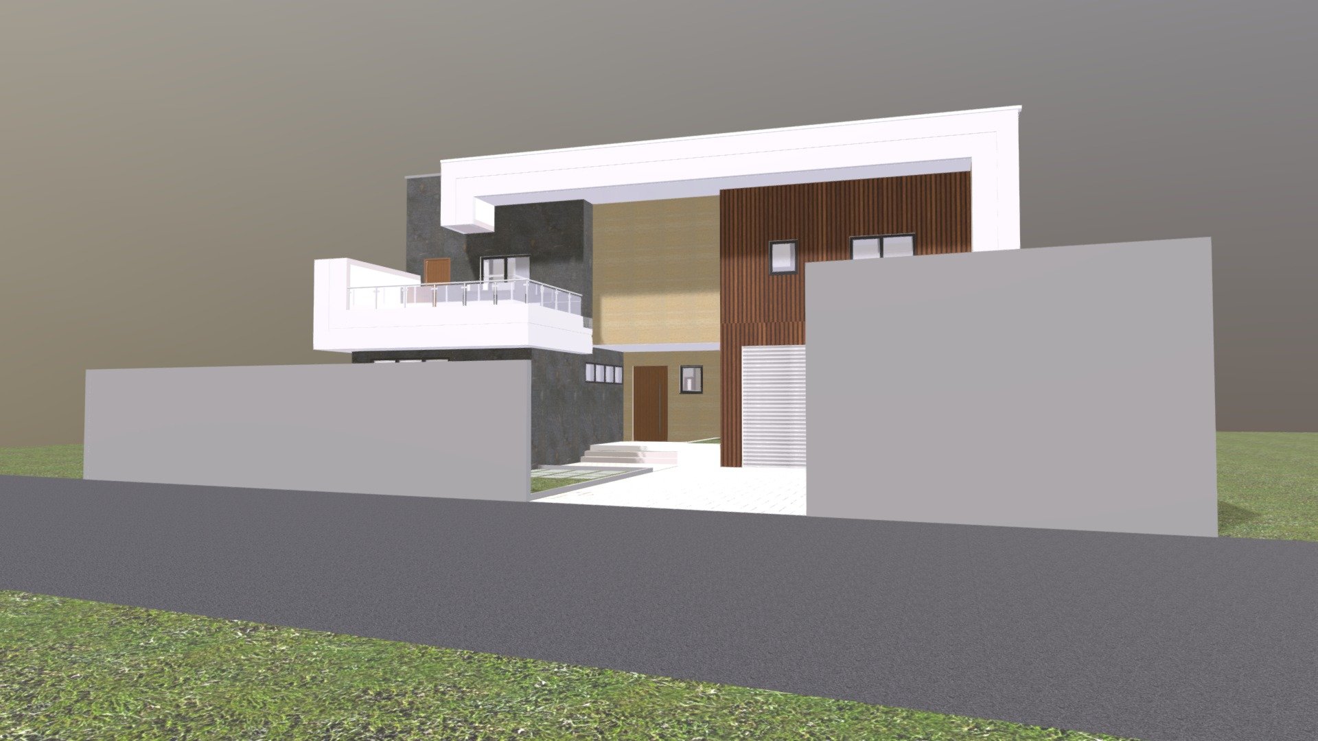 House for Nana William & Iris Ofori- Atta - 3D model by augOA [7f1d71b ...