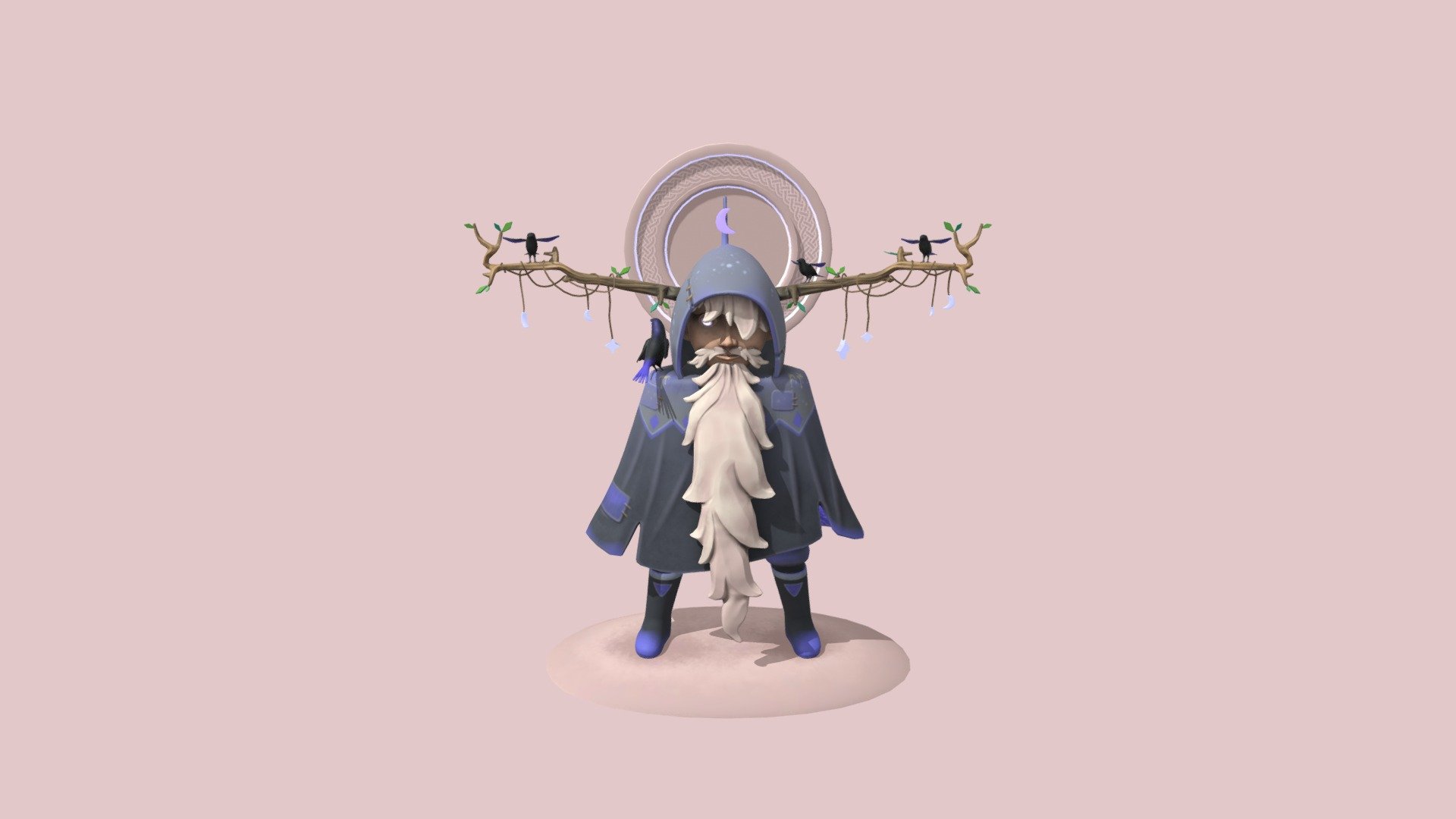 Odin - 3D model by Diana Costin (@dianaco) [7f1df61] - Sketchfab