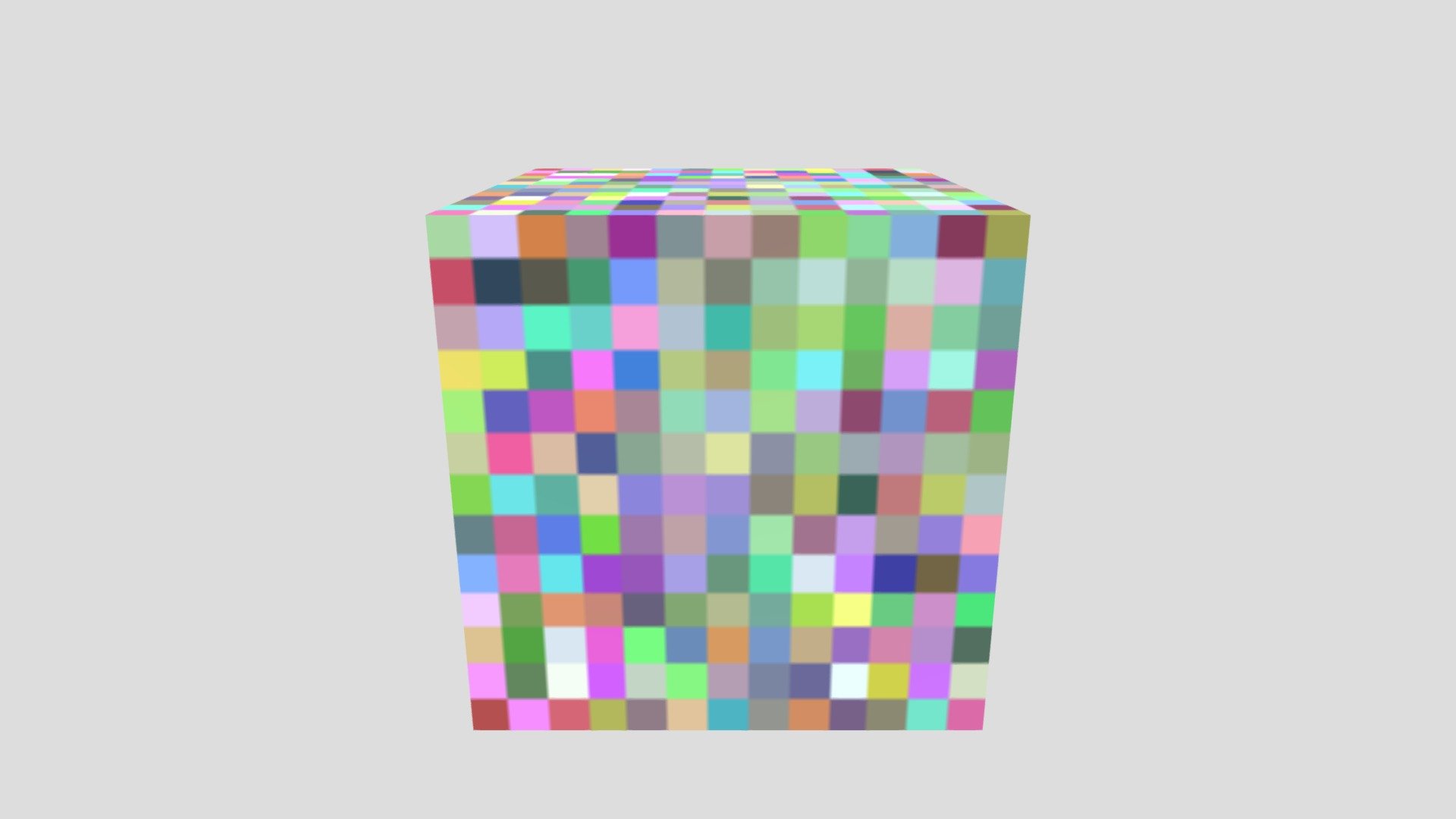 Rainbow Block Original - 3D model by anewformofmusic [7f203a3] - Sketchfab