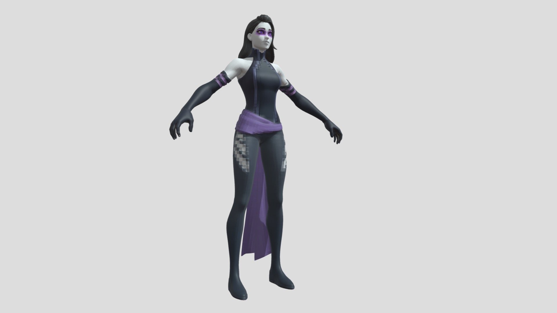 sonic-rangers-ashley-credits-model - Download Free 3D model by ...