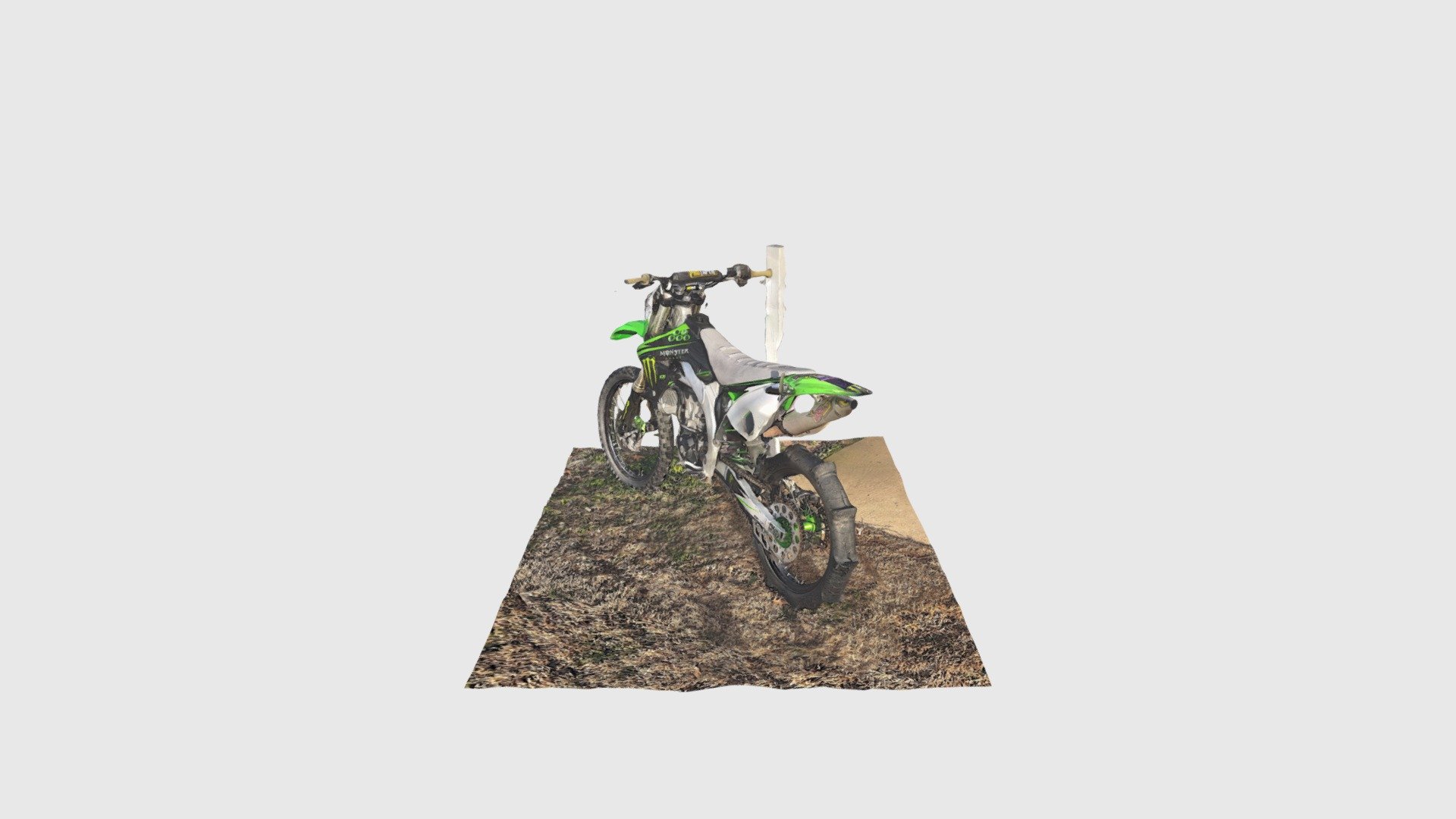 My dirt bike - Download Free 3D model by dylanduran [7f2089f] - Sketchfab