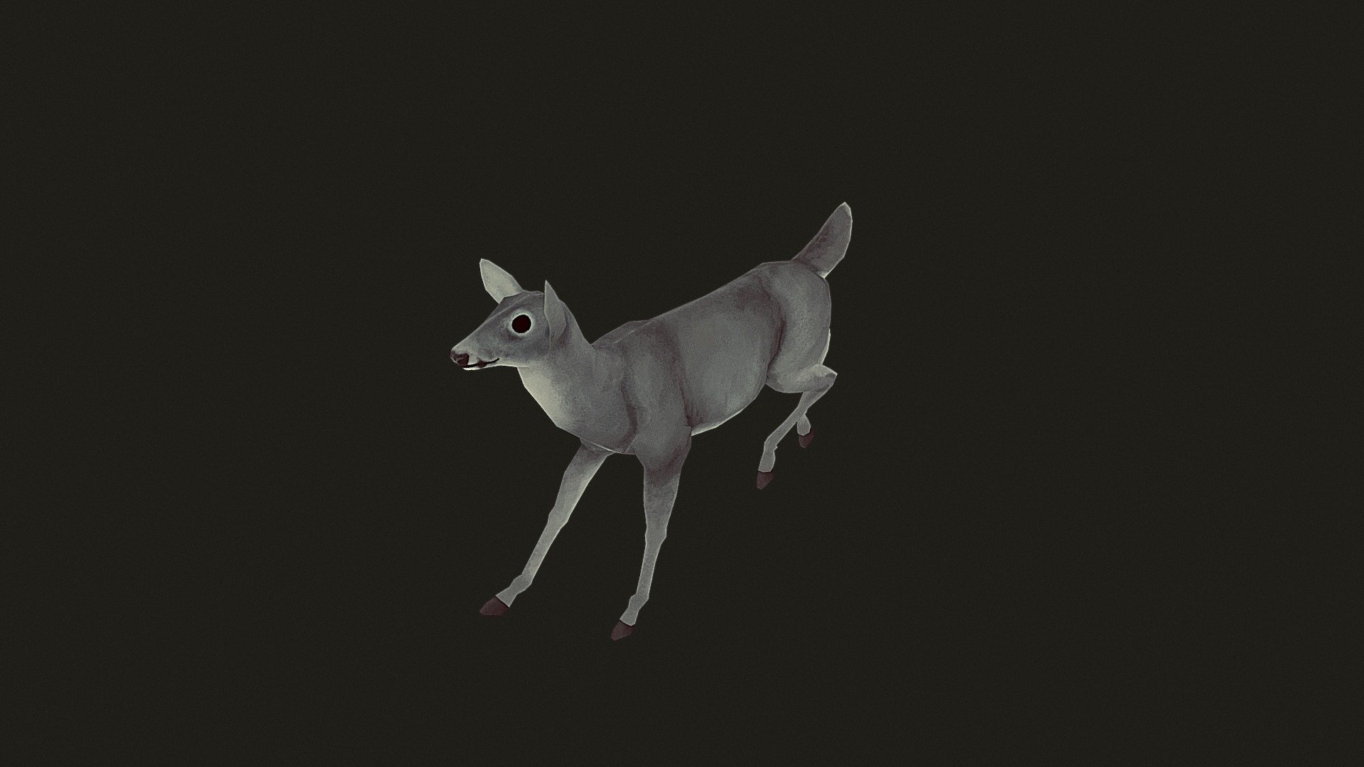 Spooky Deer - 3D model by DanielleTyler [7f211fa] - Sketchfab
