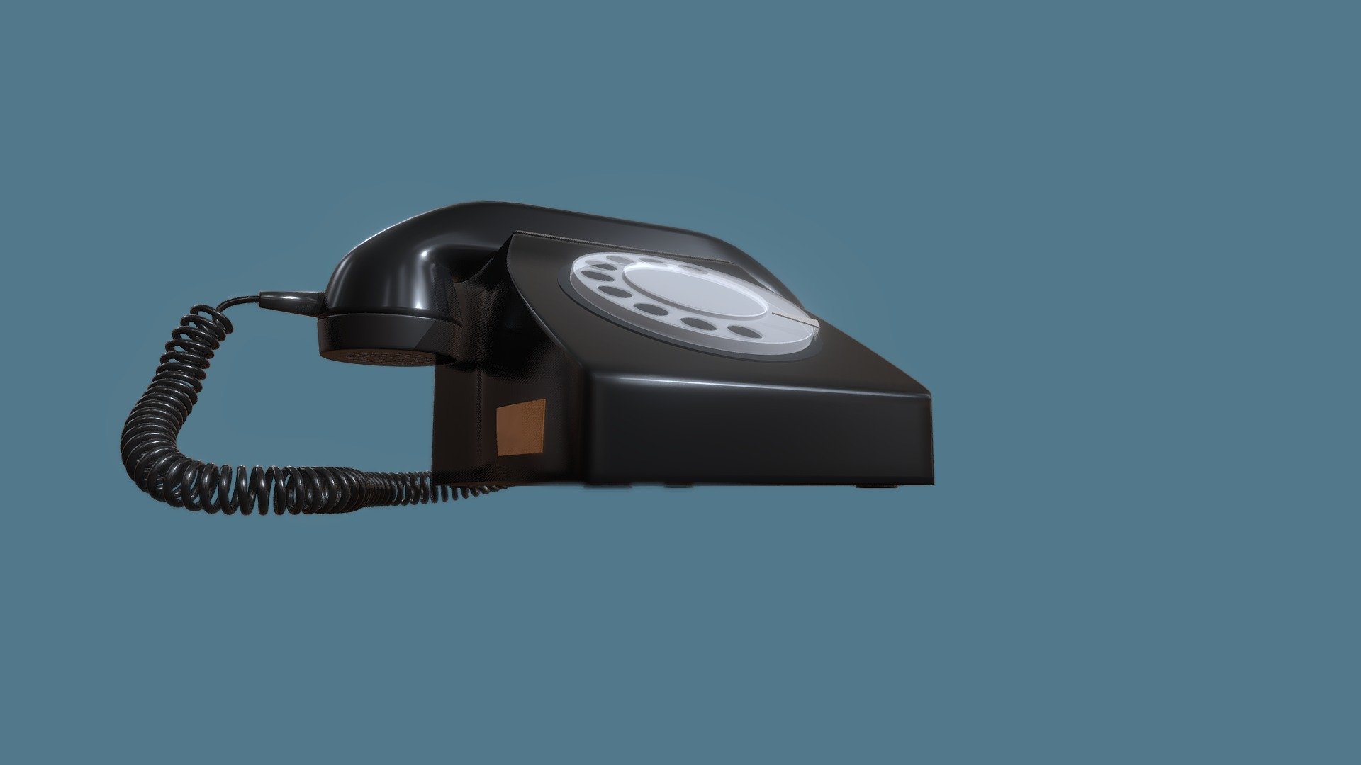 Old Telephone - 3D model by hope.guaxupe [7f21ed6] - Sketchfab