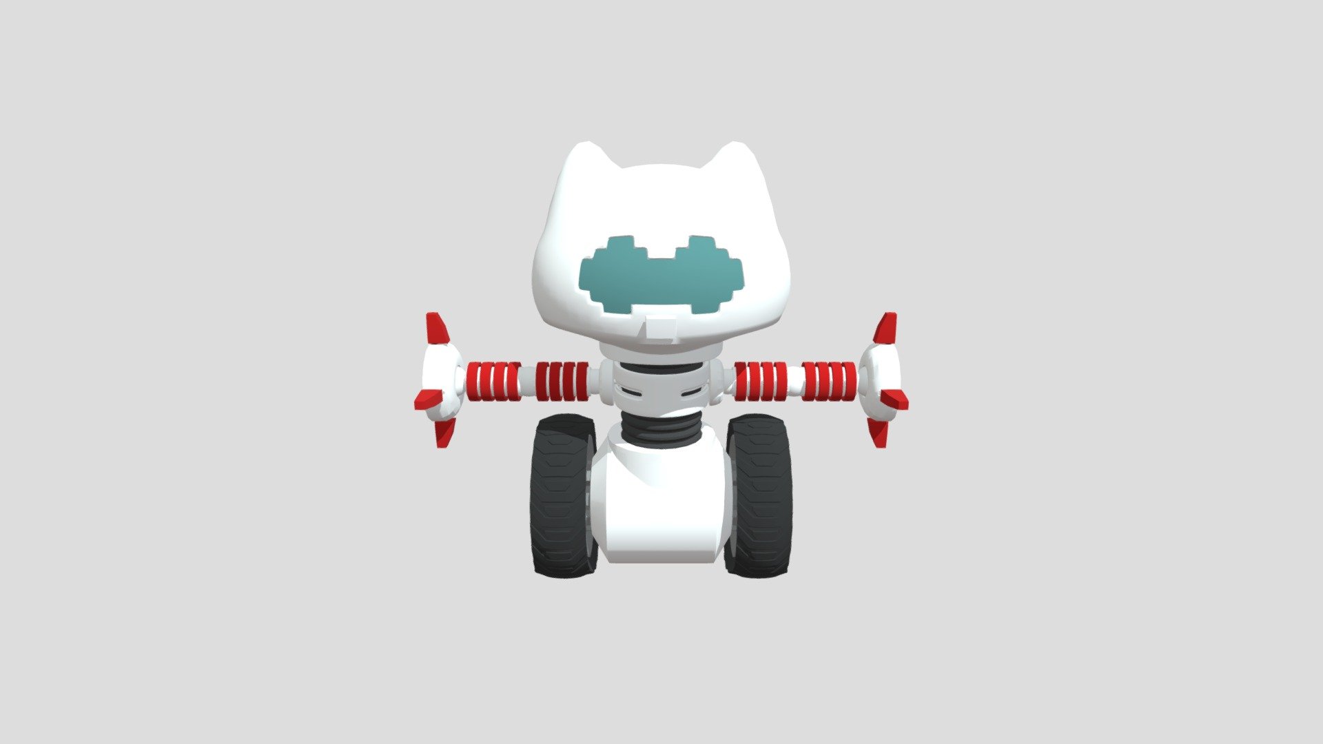Cat bot - Download Free 3D model by 12.jl40 [7f22e18] - Sketchfab