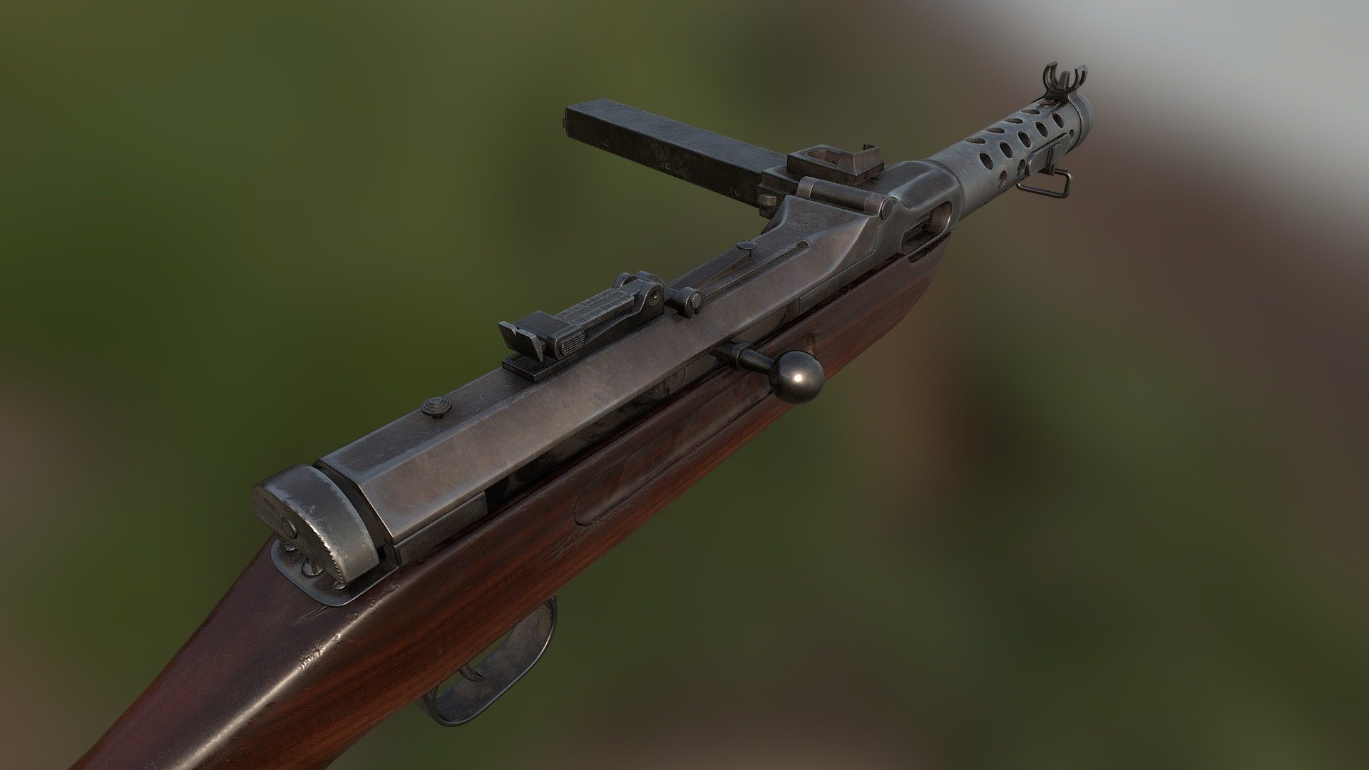 MP 34 - Buy Royalty Free 3D model by cygerodias [7f22fe6] - Sketchfab Store