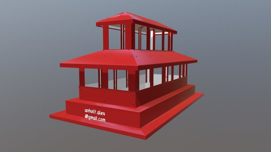 chimney cap - 3D model by Angolt (@anholt.alex) [7f232fb] - Sketchfab