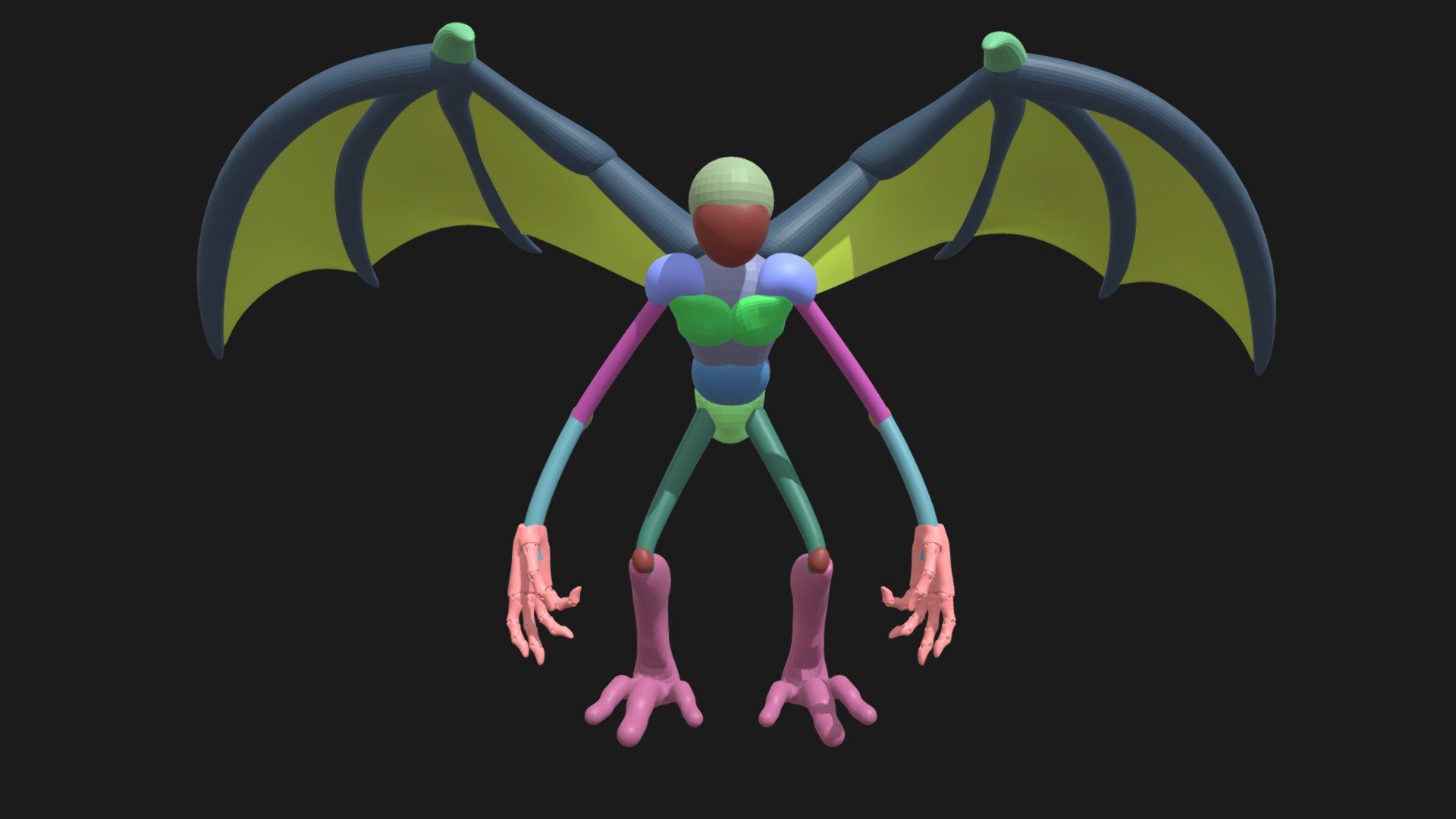 Creature Base mesh - Download Free 3D model by Navirobot [7f23917 ...