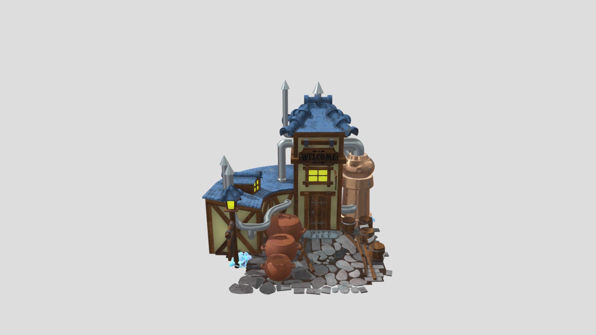 Alchemy_Shop - 3D model by Andrew Fay (@Portatore) [7f24441] - Sketchfab