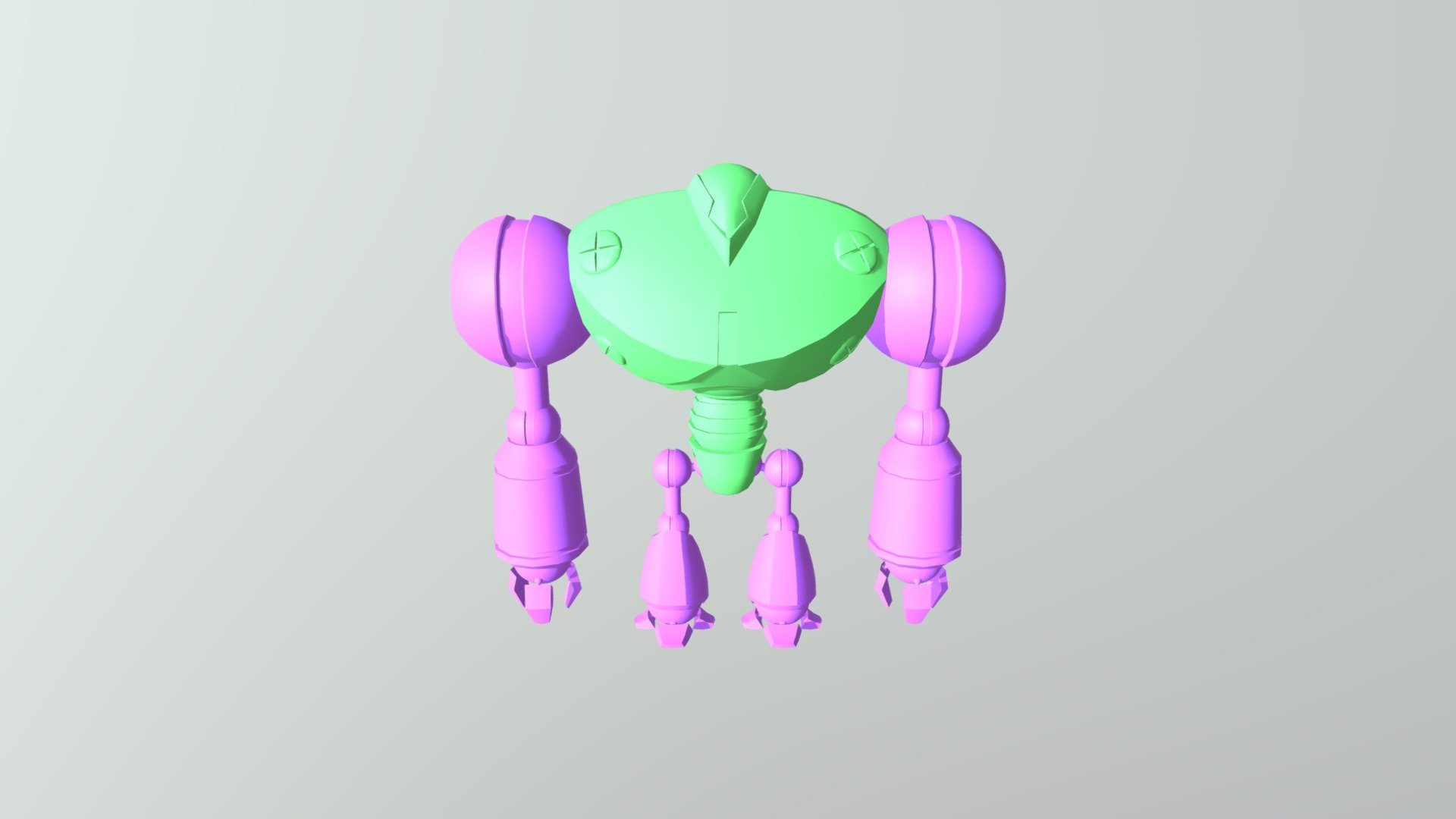 Robot UV - 3D model by Cho-Mona [7f245fc] - Sketchfab