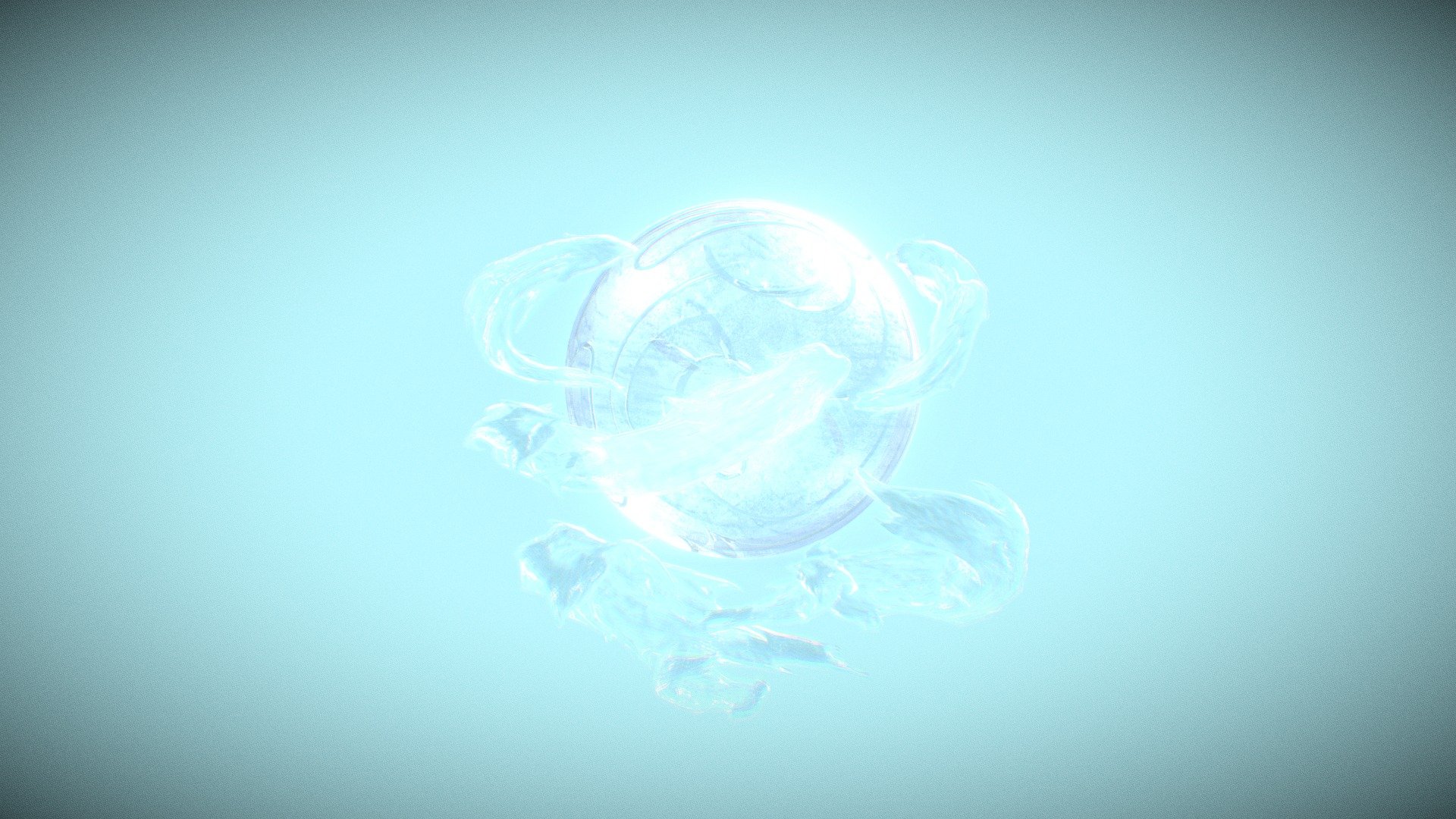 water balls 水球 ウォーターボール - 3D model by Ben hé Lin (@Forbunid) [7f258f0 ...