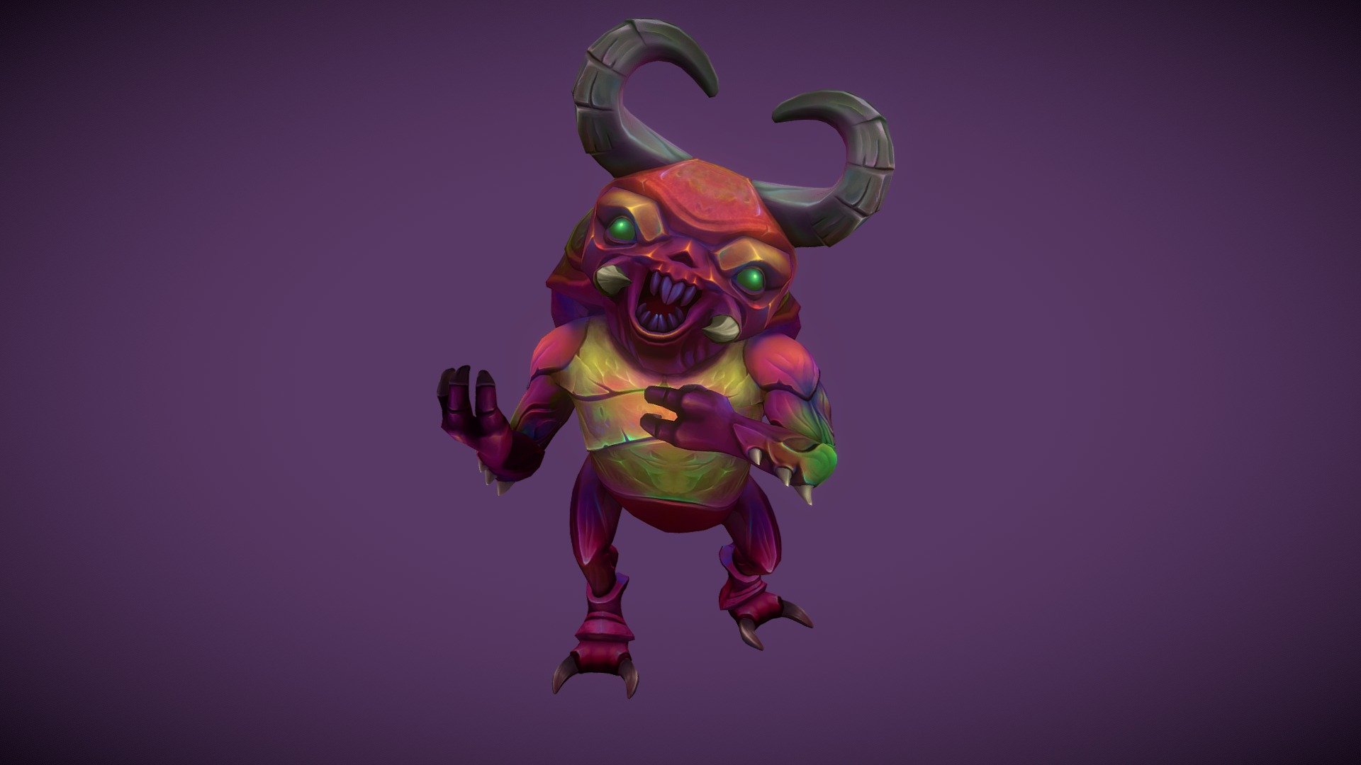 Stylized Fantasy Humanoid Scarab - 3D model by N-hance Studio ...