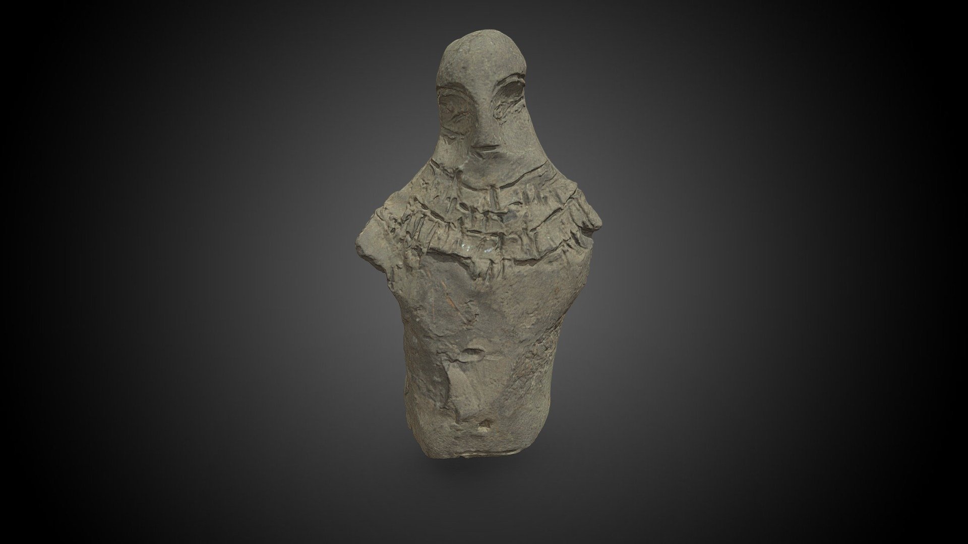 Raw Clay Female Figurine - 3D model by Museo Egizio (@Museoegizio ...