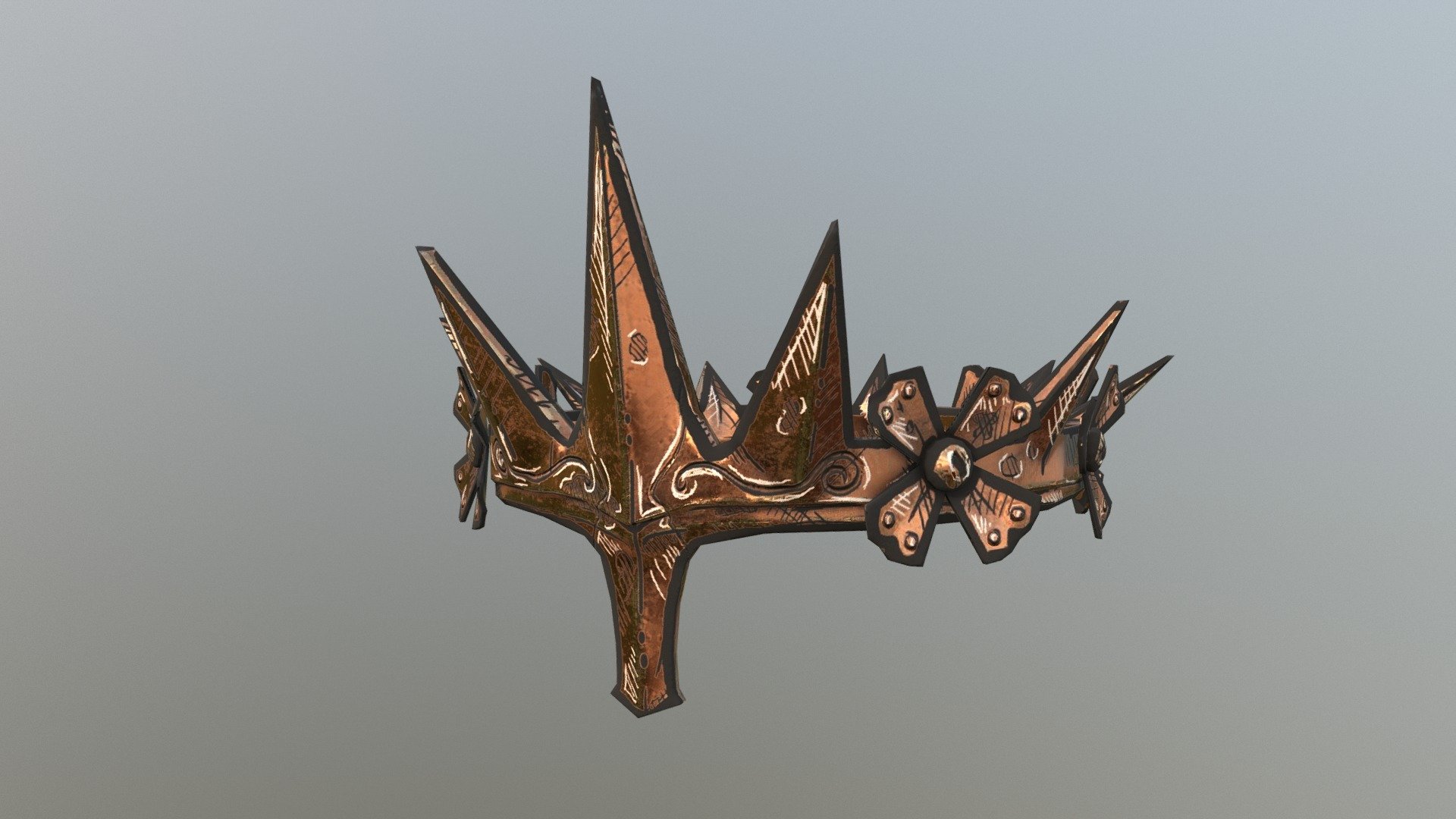 Neverending and Gory Circlet - 3D model by Pat Sipes (@pasipes ...