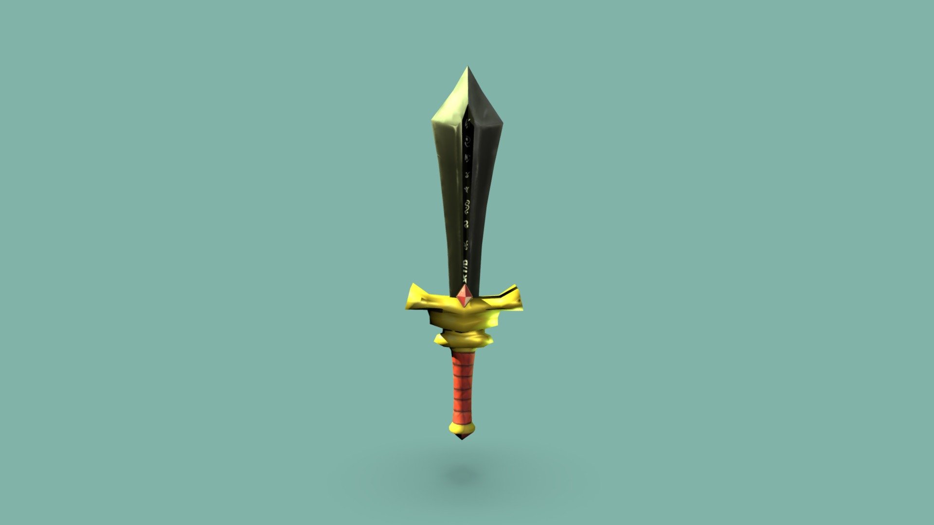 Sword - Fantasy - 3D model by Jennifer Pereira (@JenniferPereira ...
