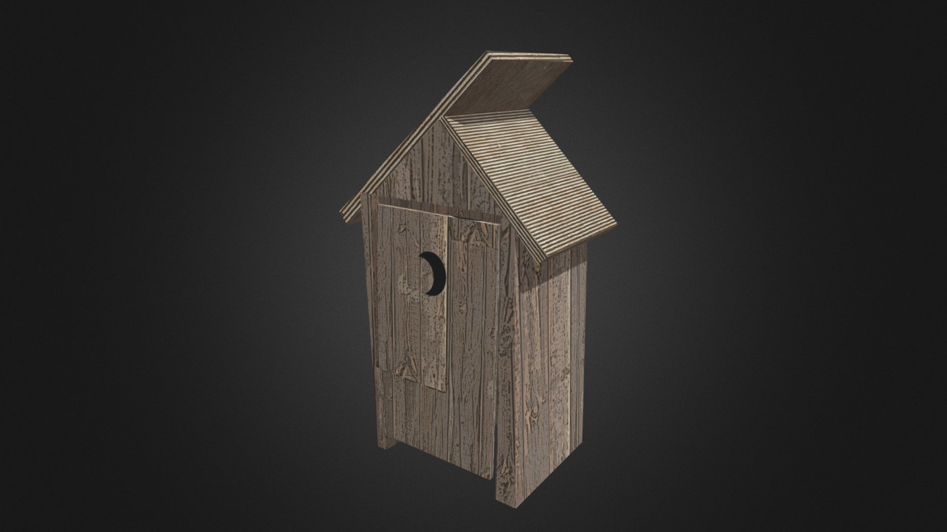 Outhouse - Download Free 3D model by Kreckler (@Kreck) [7f2c556 ...