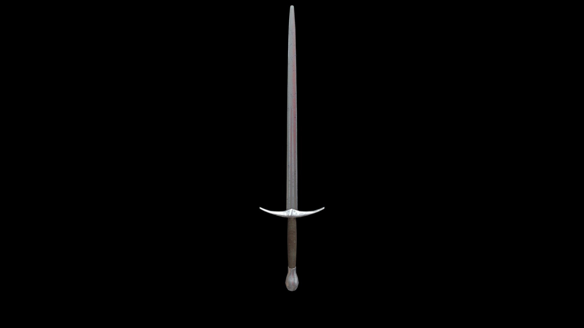 Ready-to-game Late medieval longsword mesh - 3D model by Serhii Dyl Jr ...