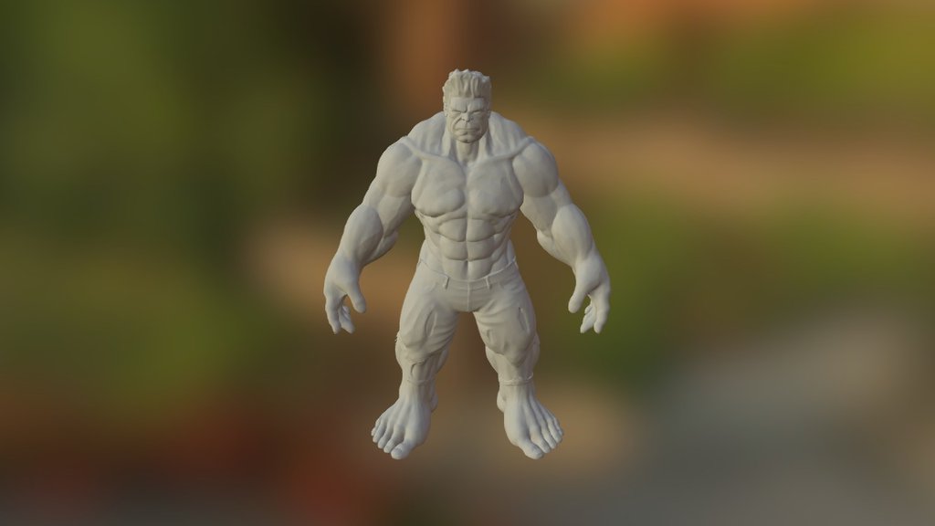 Decimated Hulk Body - 3D model by FacFox (@michaeledi) [7f2f067 ...