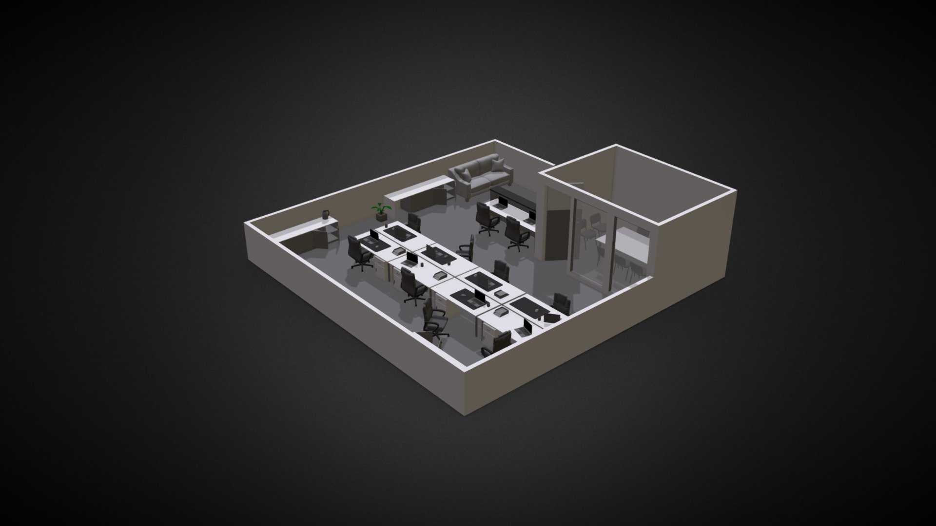 Office Test - 3D model by Ryan Duffield (@RyanDuffield) [7f2f7b3 ...