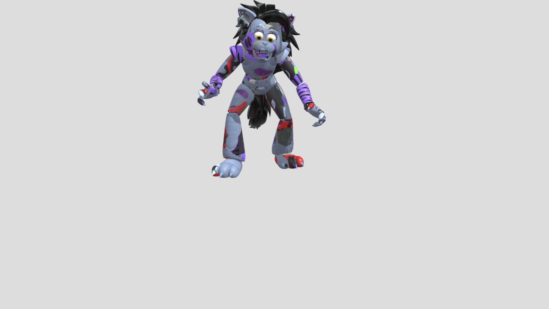 talking-roxanne-wolf - 3D model by greygrey28 [7f2ffc0] - Sketchfab