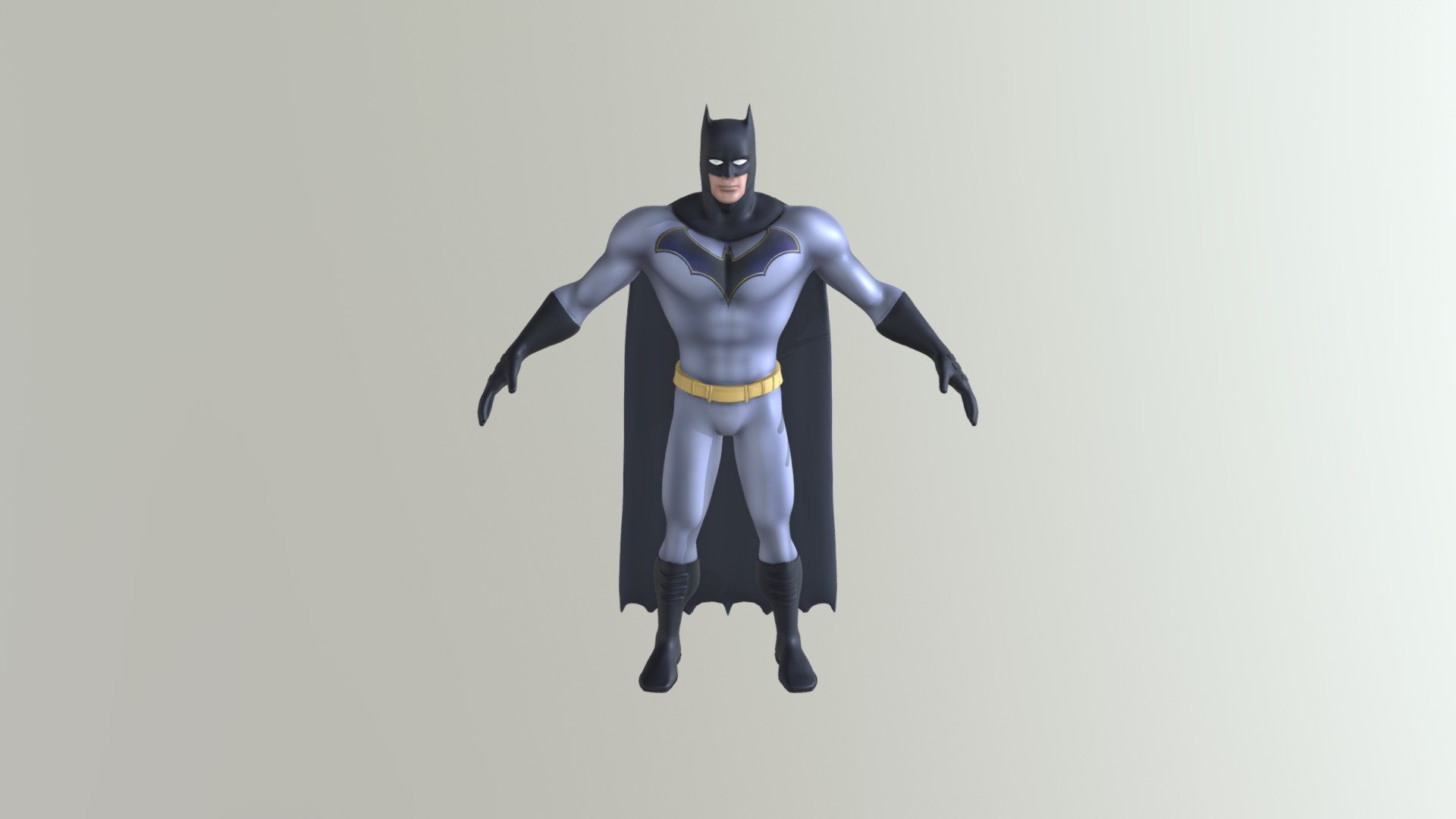 Batman - 3D model by John Muniz (@JohnMuniz) [7f31507] - Sketchfab