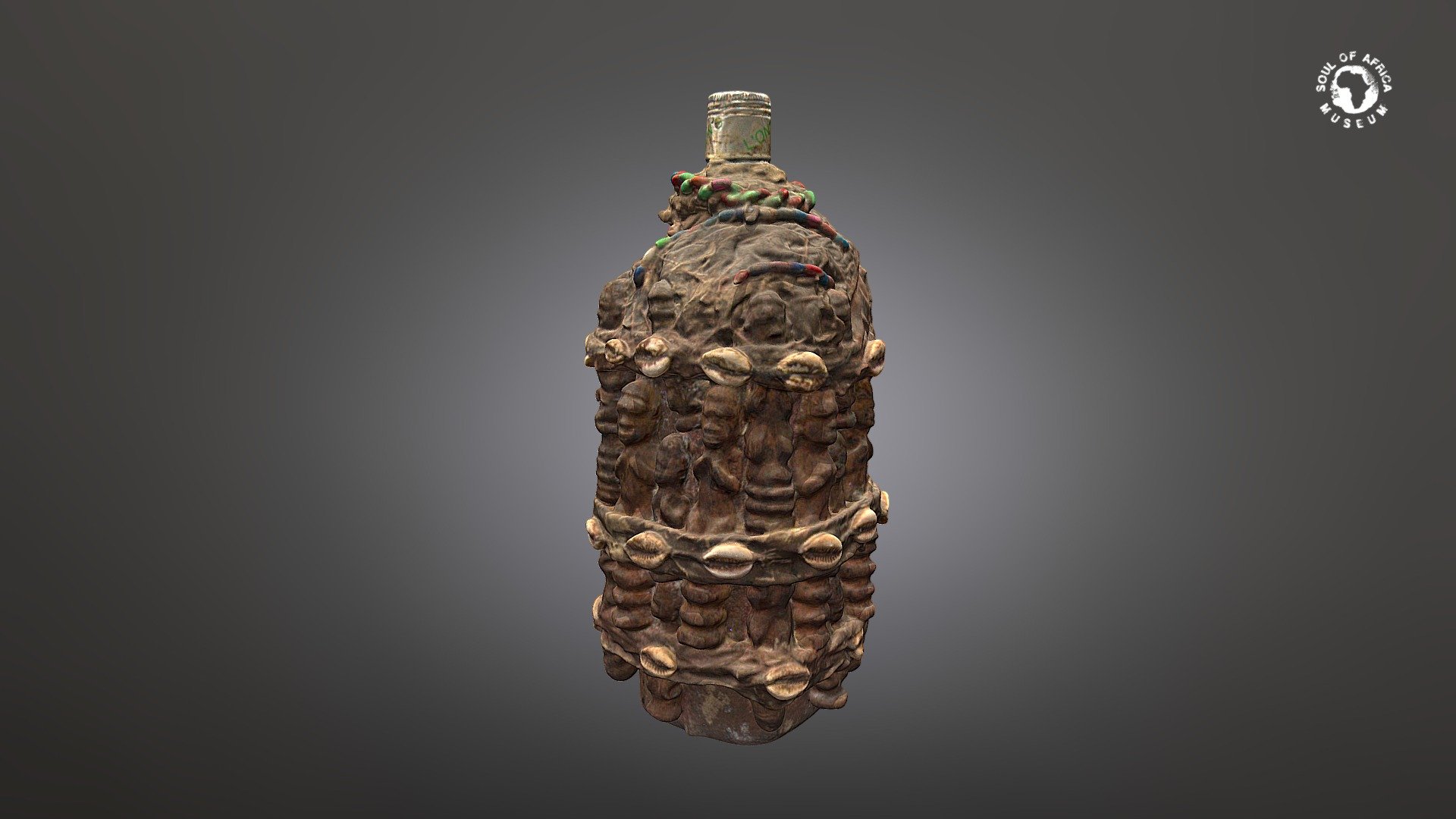 Vodou bottle. - 3D model by SOUL OF AFRICA Museum (@SOUL-OF-AFRICA ...