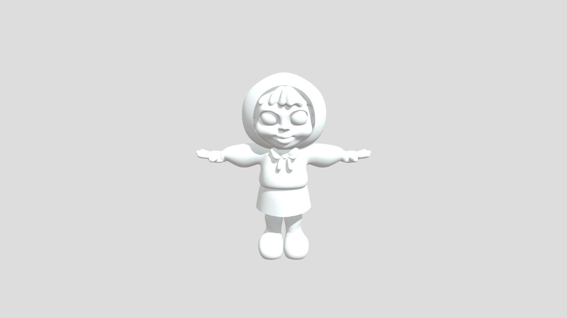 Niña - Download Free 3D model by Rosario.Amado [7f32ccd] - Sketchfab