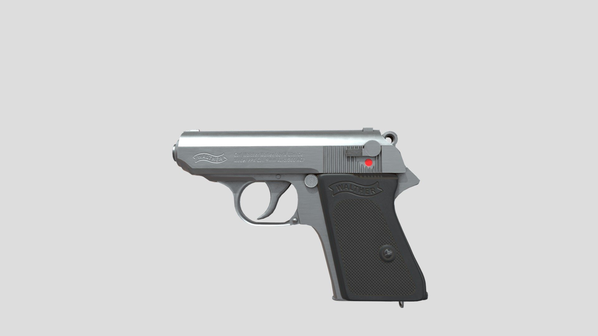 Walther PPK - 3D model by mjpawlak [7f35472] - Sketchfab