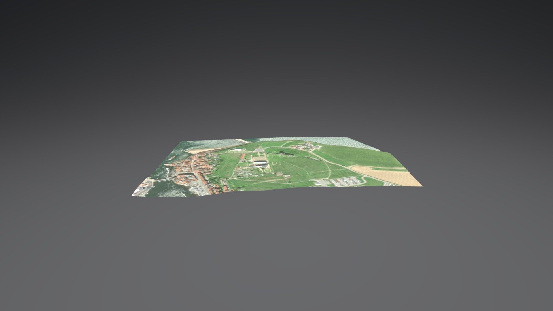 Whitby Abbey landscape - Download Free 3D model by towerandkeep [7f36052] - Sketchfab