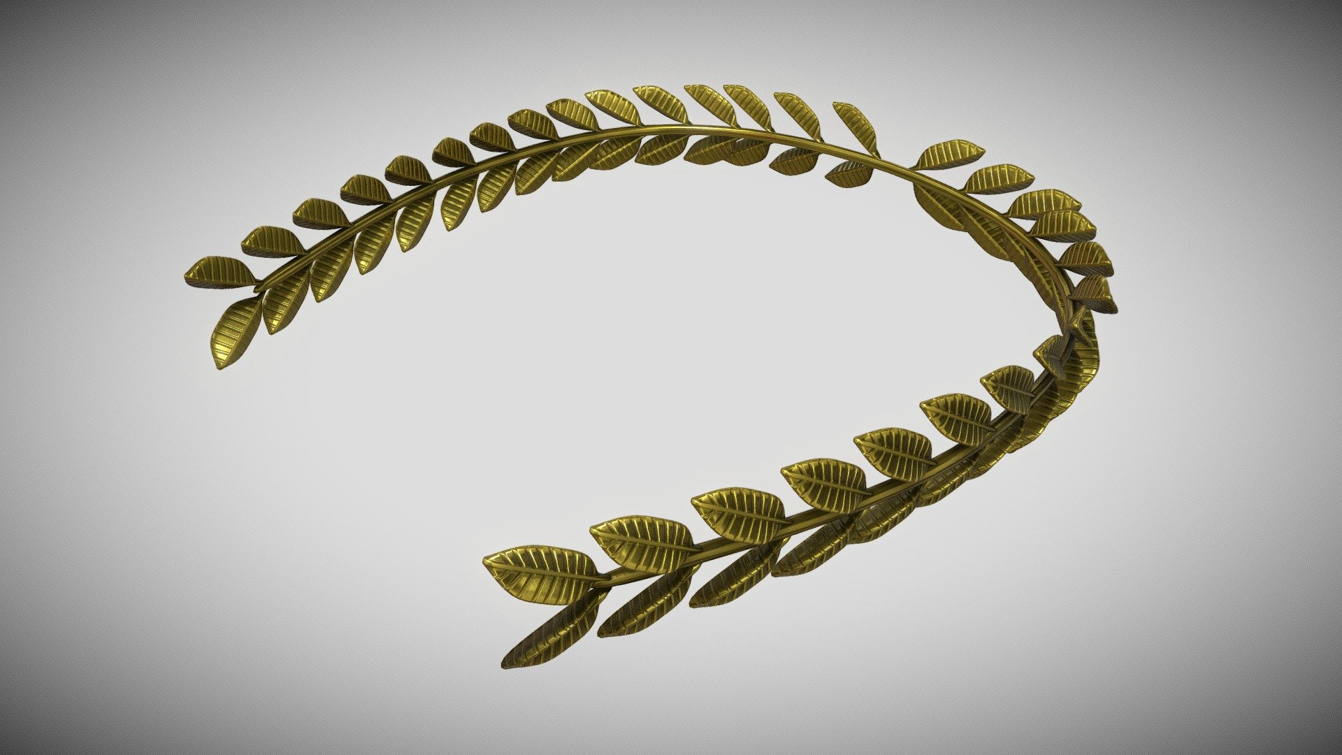 Leaves Tiara - 3D model by rossi.augusto96 [7f36b8b] - Sketchfab