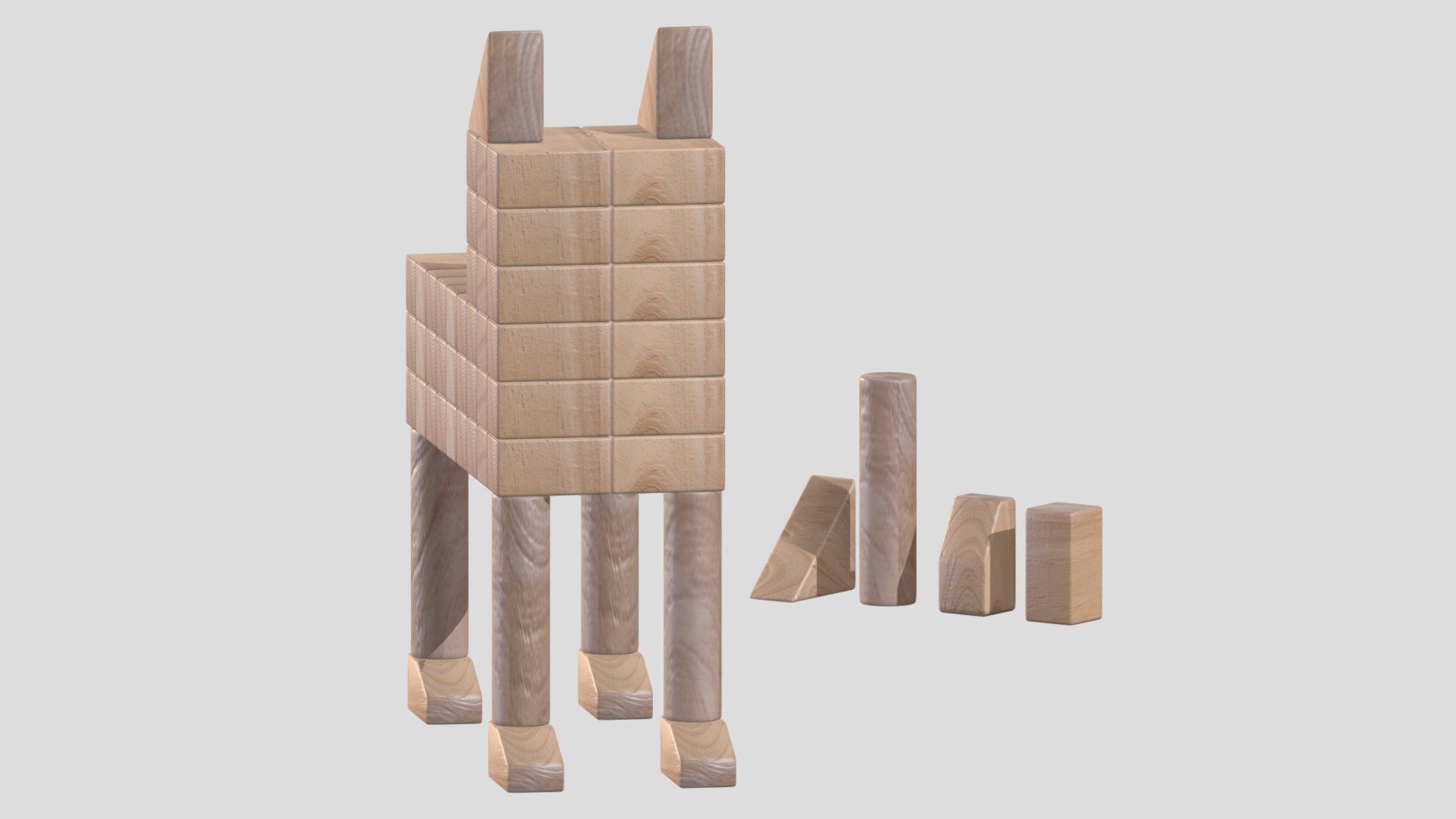 Unit Block Intermediate - 3D model by lye (@plutocastle) [7f372ae ...