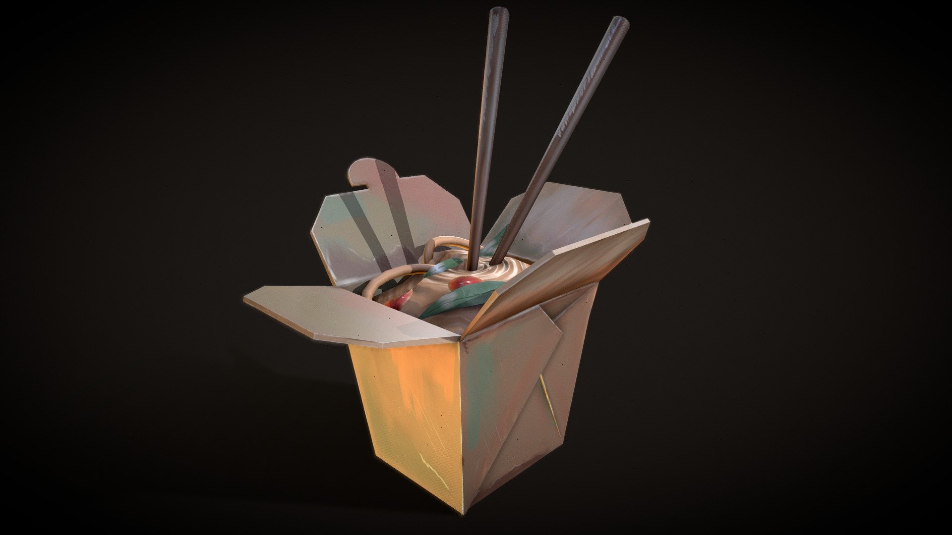 Pasta Meal Box - 3D model by kysylychak [7f386dd] - Sketchfab