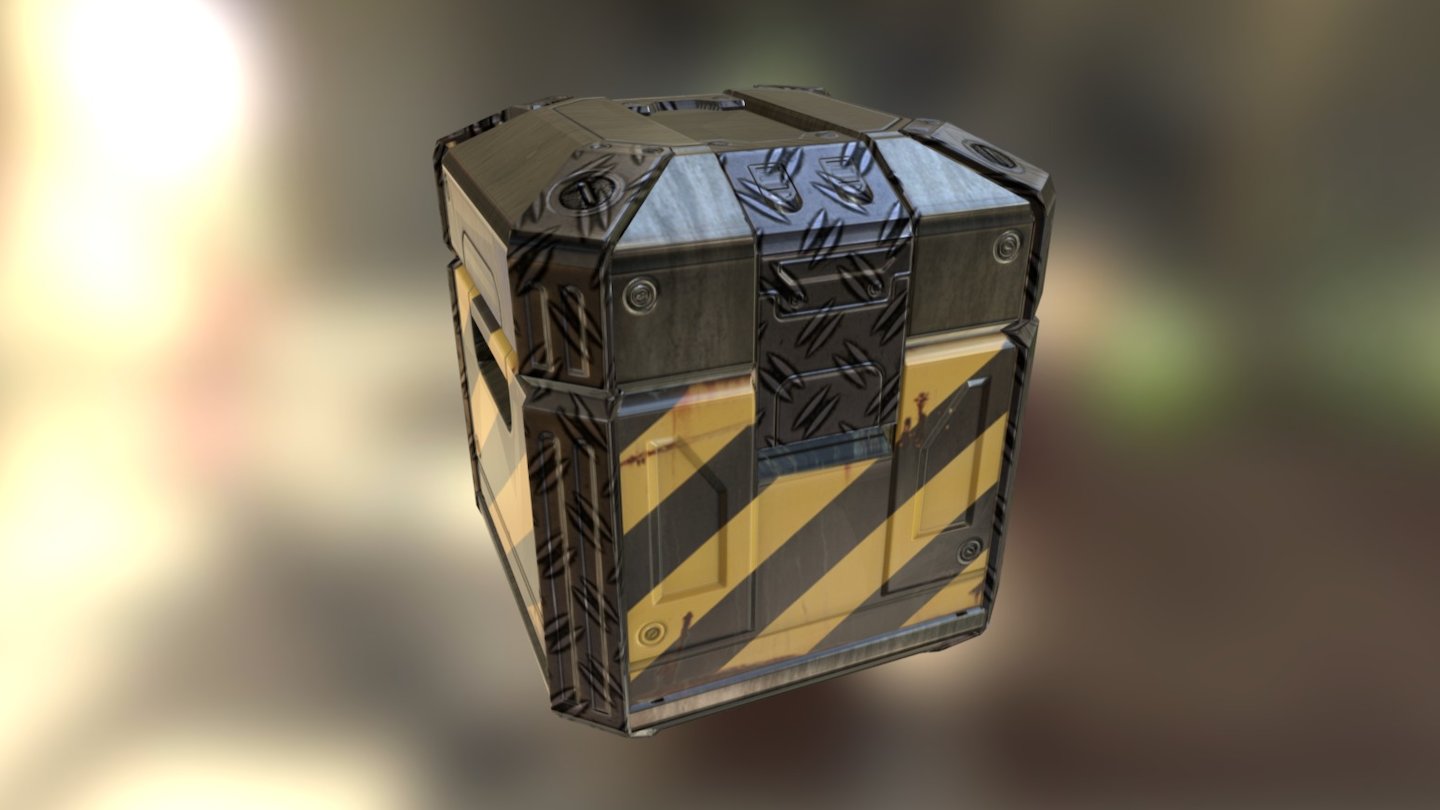 Crate 2 - 3D model by krasiopea [7f38ab2] - Sketchfab