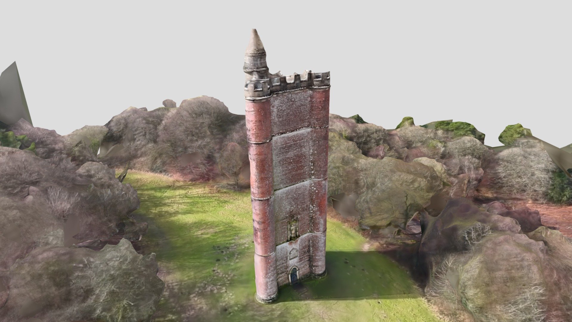 King Alfred's Tower - Download Free 3D model by CUNO (@jiannibang) [7f38d5a] - Sketchfab