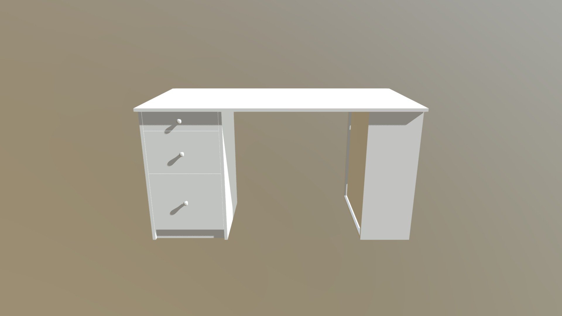 Bureau 2017 - 3D model by gaetzh [7f39e8c] - Sketchfab