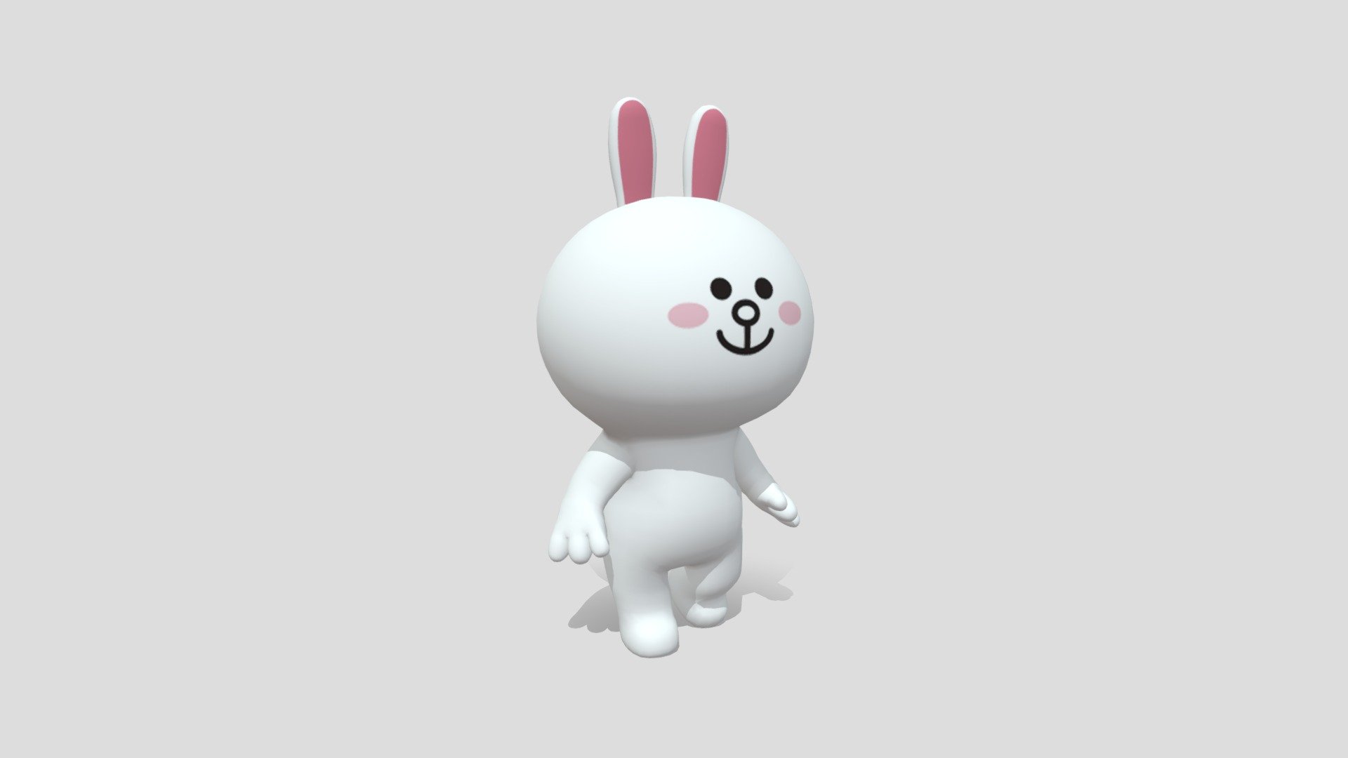 Cony - 3D model by P.mo [7f39f32] - Sketchfab