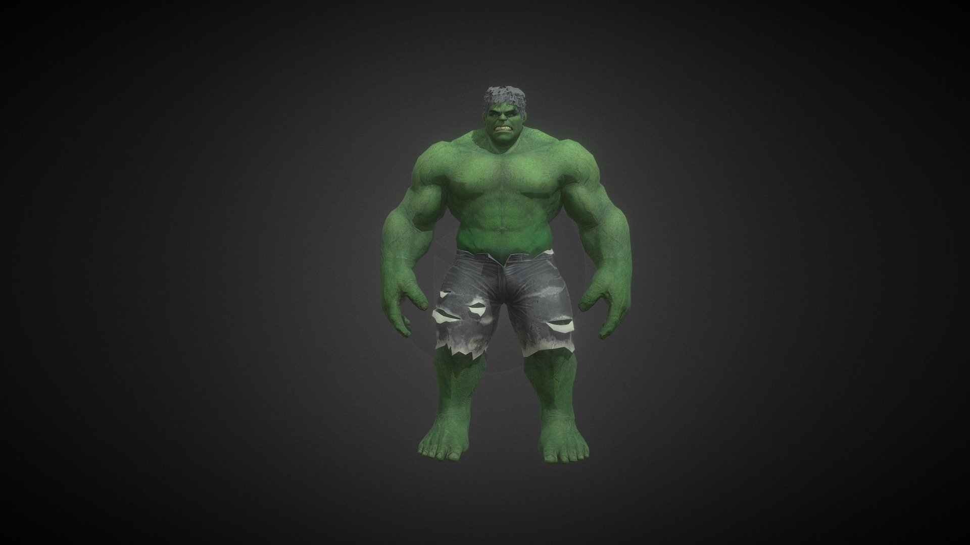 Hulk - Download Free 3D model by shreyhaldkar0 [7f3a54b] - Sketchfab
