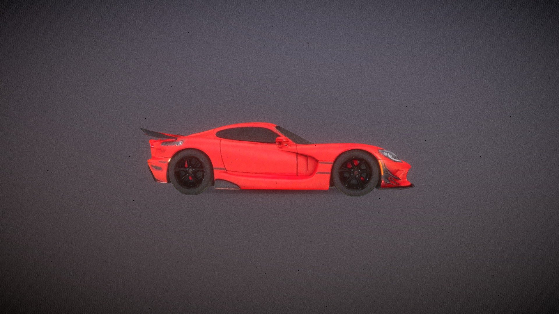 A Dodge viper - 3D model by ameer (@ameer.h.awan) [7f3b321] - Sketchfab