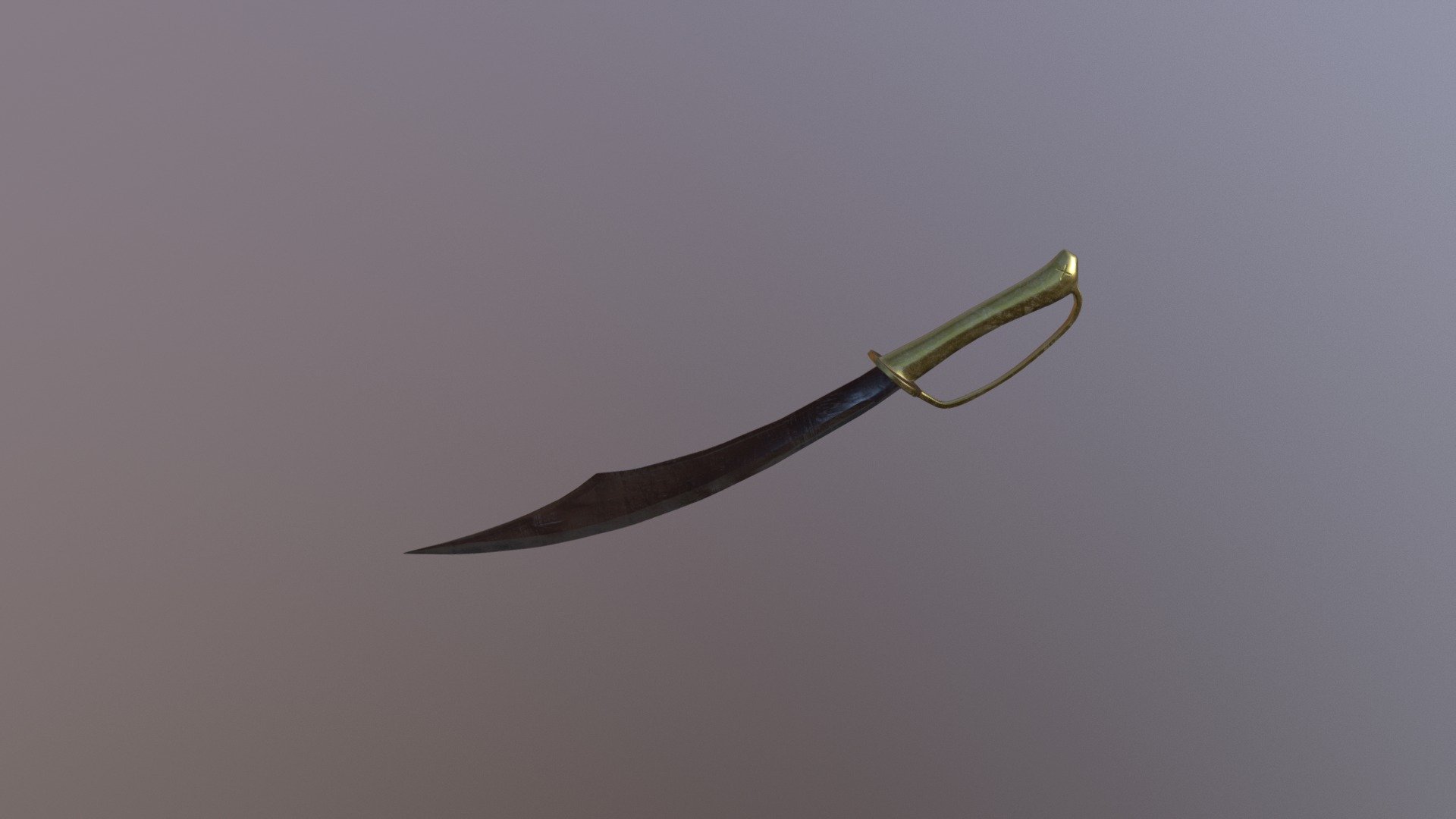 Pirate Cutlass - 3D model by Beth (@lookerbeth) [7f3bd84] - Sketchfab