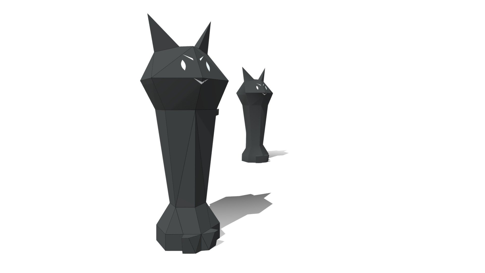 Evil Cat - 3D model by PAPERstuff (@Vitaly..Voronov) [7f3cc9a] - Sketchfab